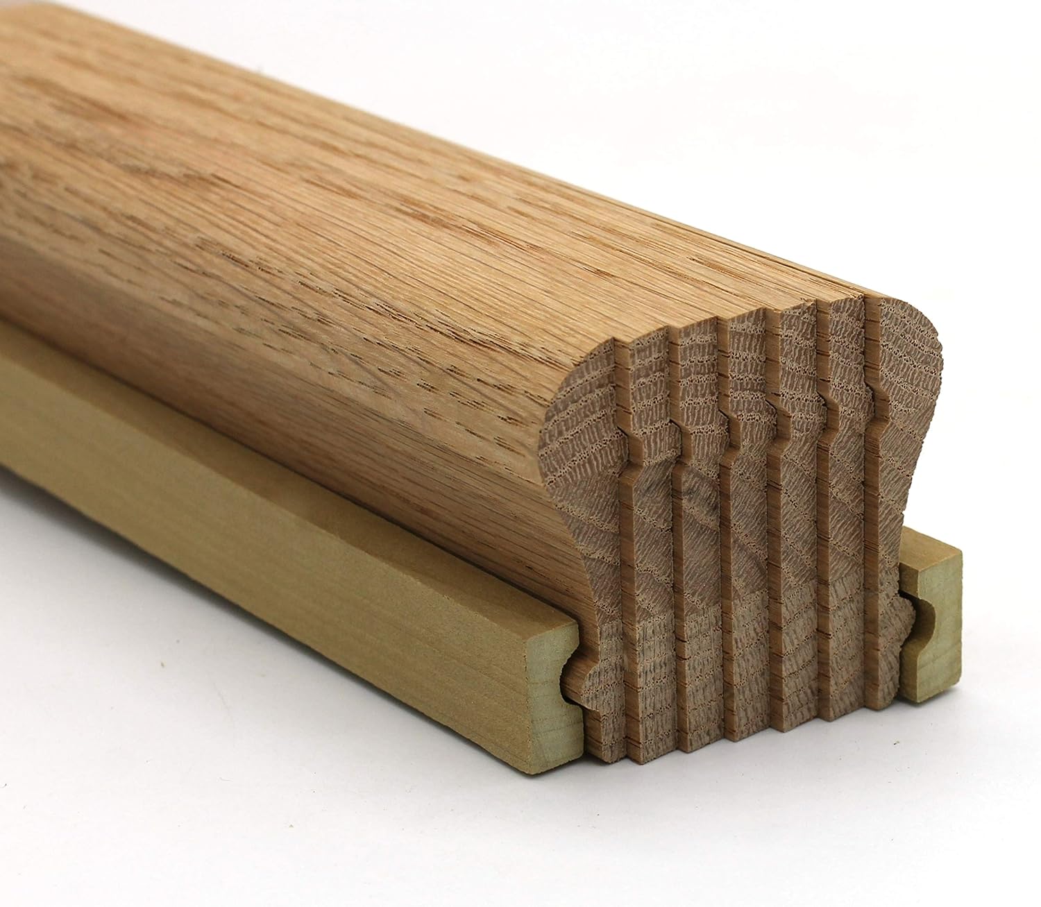 Bending Handrail, 6010 Series (2 1/4" Width x 2 3/8" Tall), Hardwood ...