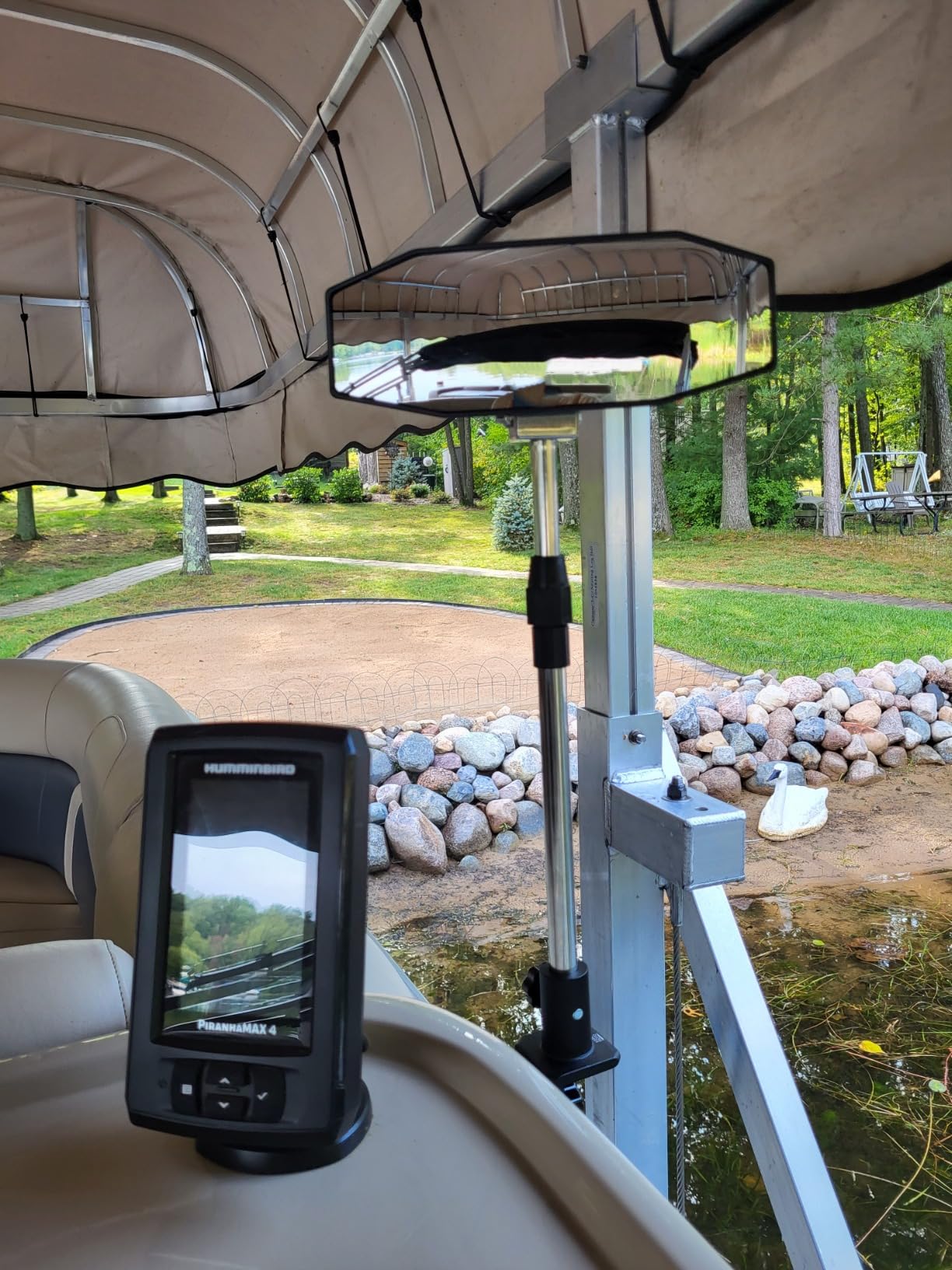 $13/mo - Finance KEMIMOTO Boat Rear View Mirror, Extra Large Marine ...