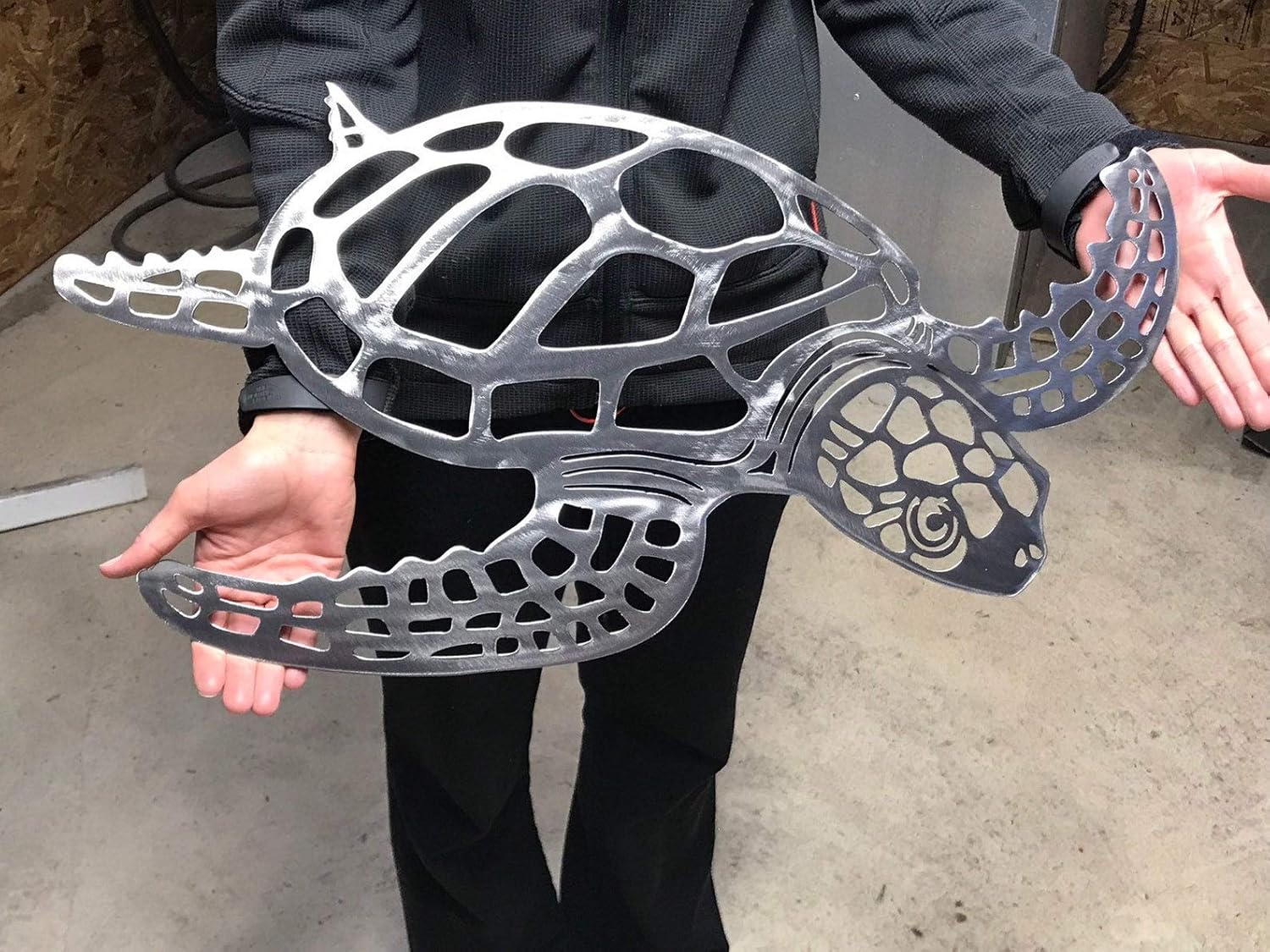 Amazon.com: Metal sea turtle, Metal wall art, Metal wall decor, metal ...