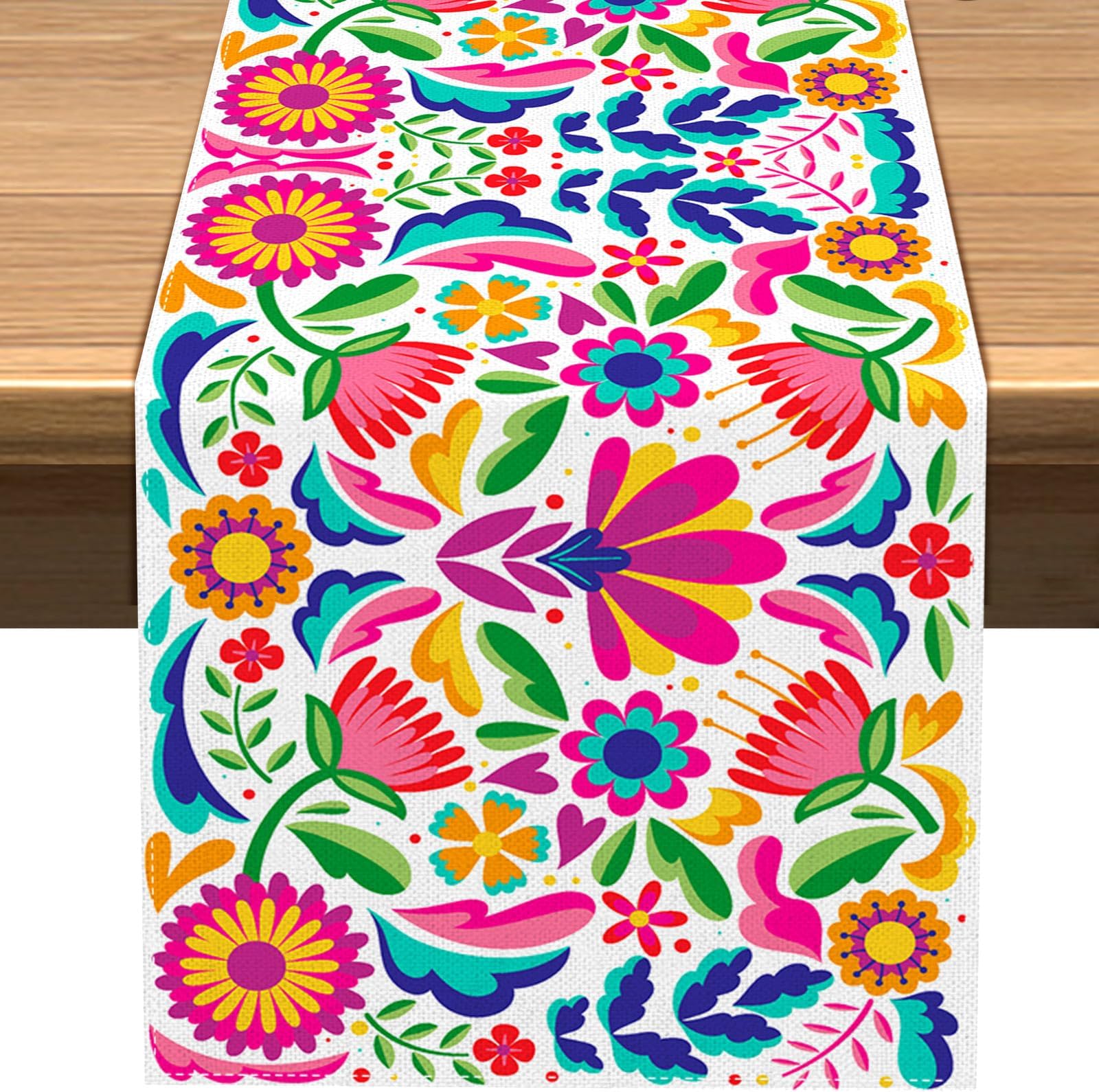 Amazon.com: ALKIMIA INC Mexican Handmade Bed or Table Runner Authentic ...