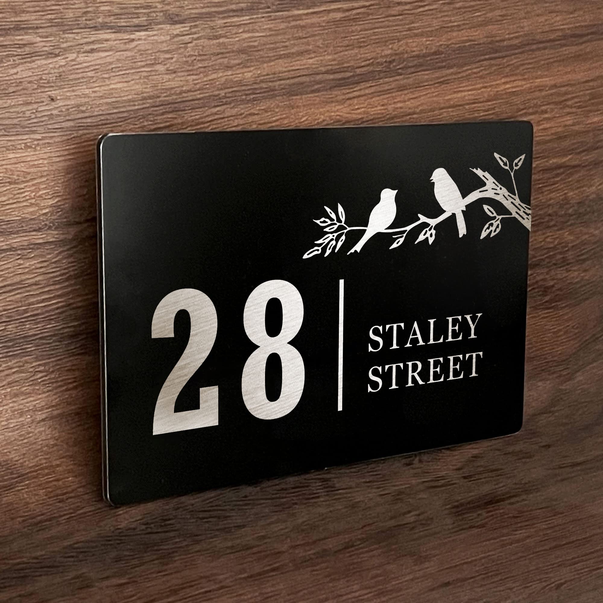 Door Number Plaques for Wall House Number Plaques Personalised House ...