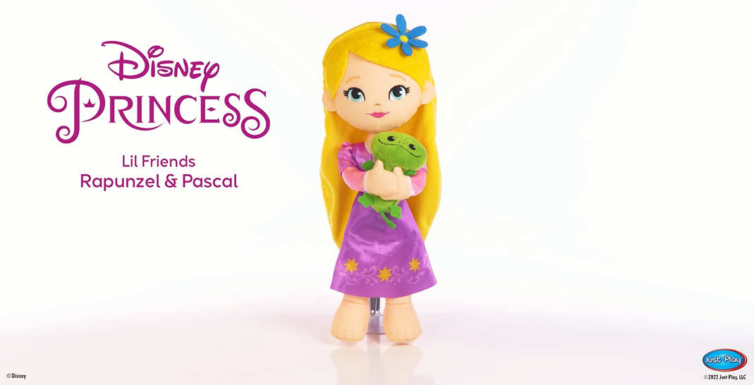 Snapklik.com : Disney Princess Lil Friends Rapunzel & Pascal 14-inch ...