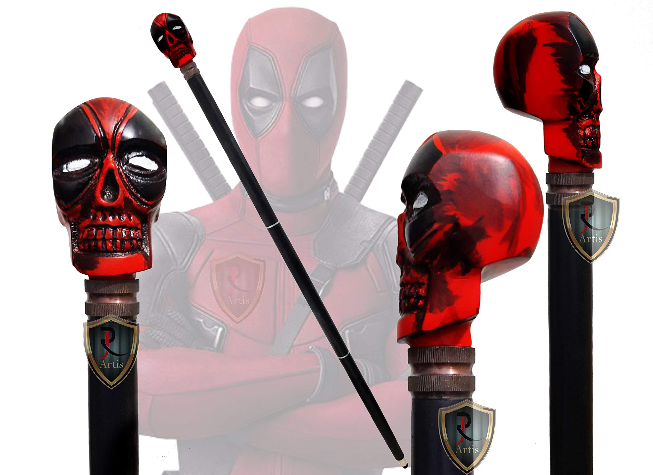 Rj Artis Royal Walking Stick Marvel Movie Hero Deadpool Walking ...