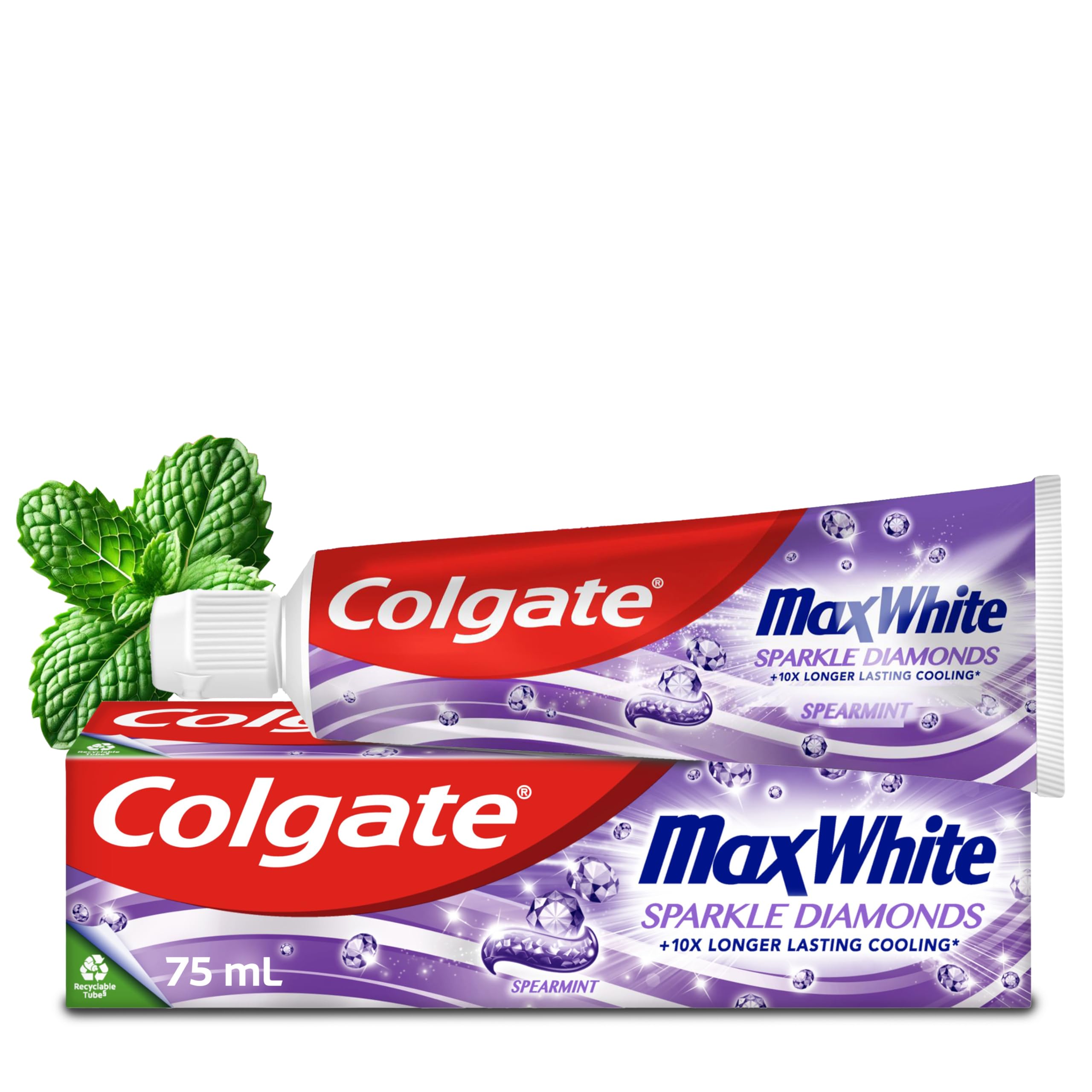 Colgate Max White Sparkle Diamonds Toothpaste 75ml | Teeth whitening ...