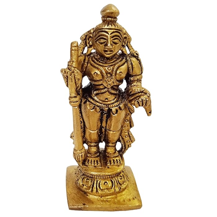 Buy Purpledip Brass Idol Lord Balarama (Baladeva, Balabhadra ...