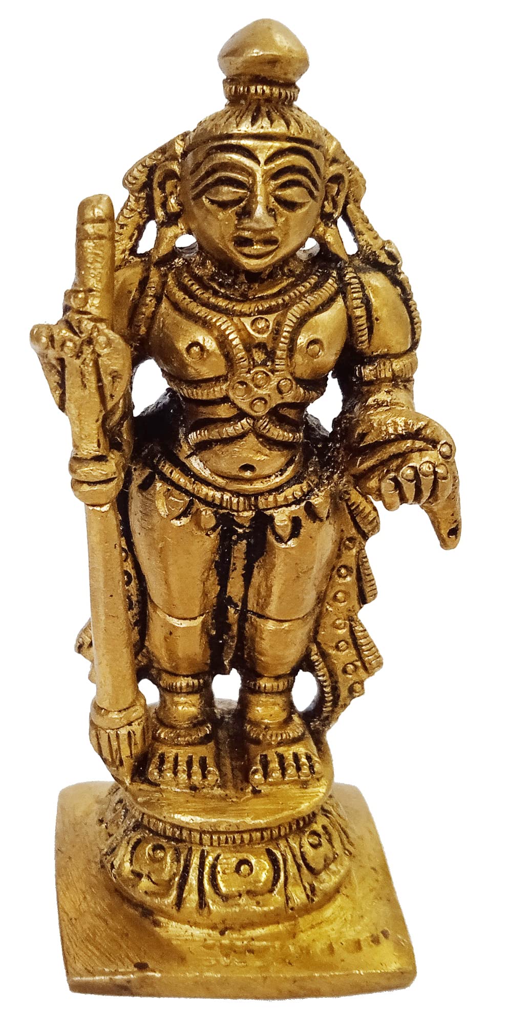 Buy Purpledip Brass Idol Lord Balarama (Baladeva, Balabhadra ...