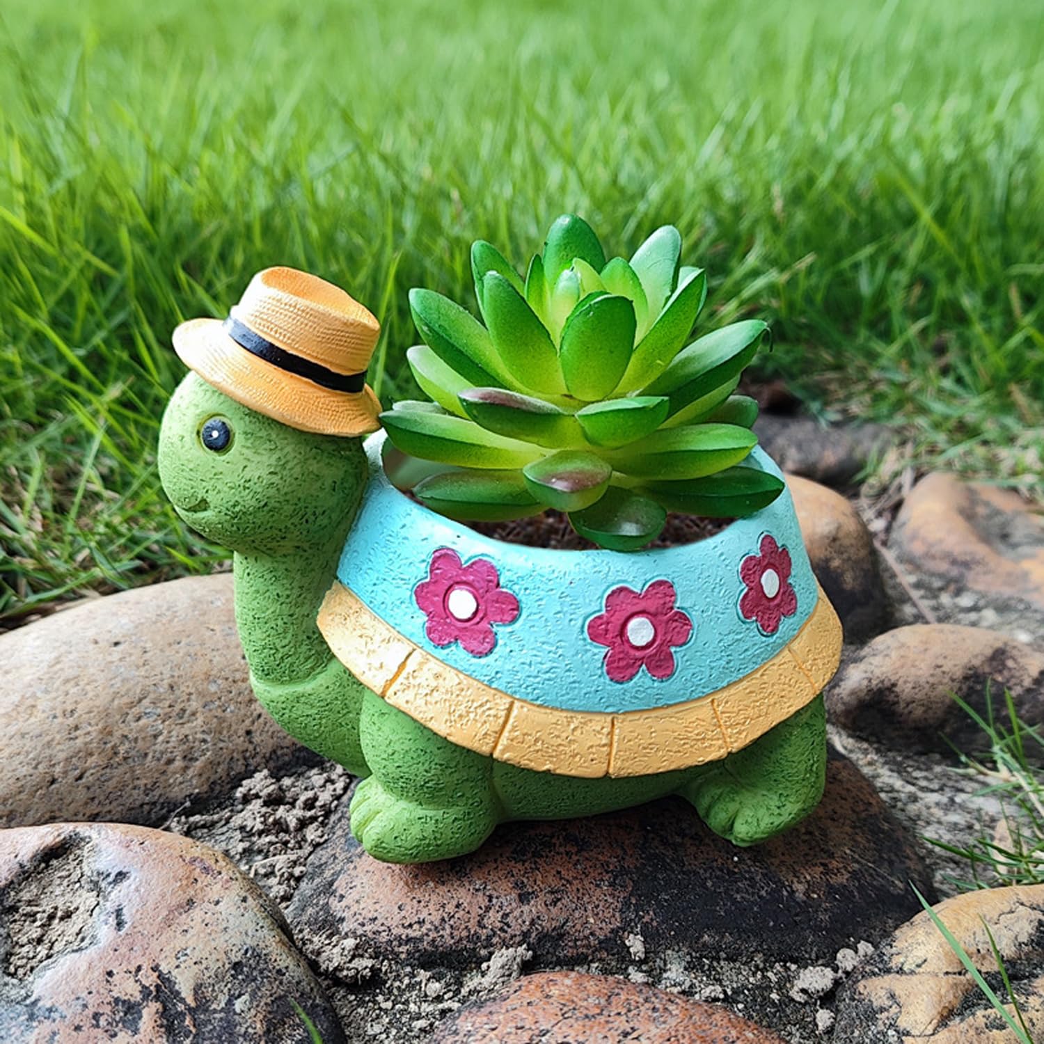 Turtle Succulent Planter Cute Little Turtle Topiary’s 🐢🪴