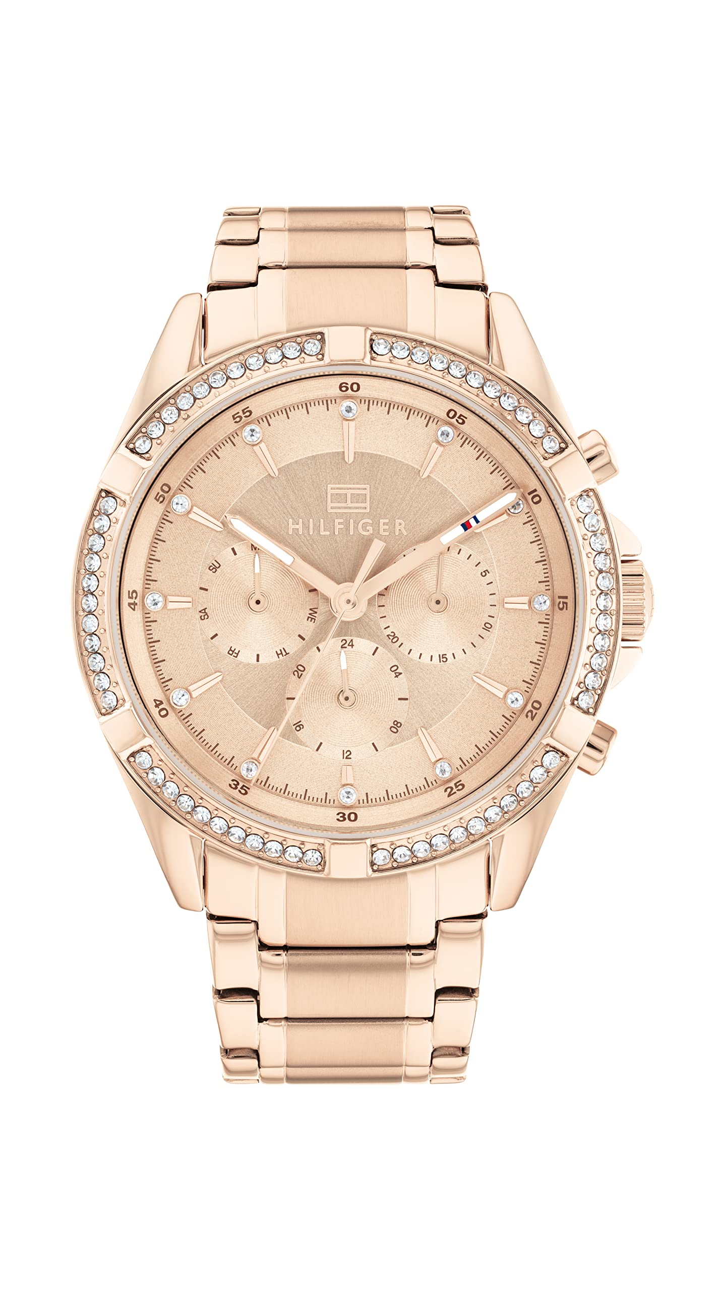 Amazon.com: Tommy Hilfiger 1782558 Women's Stainless Steel Case and ...