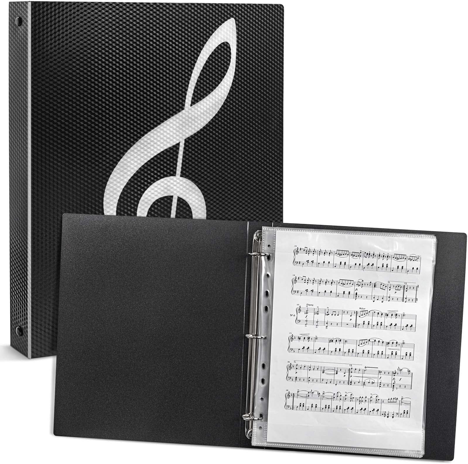 Amazon.com: Orginal -MSP PU Leather Sheet Music Holder | 9.5" x 12 ...