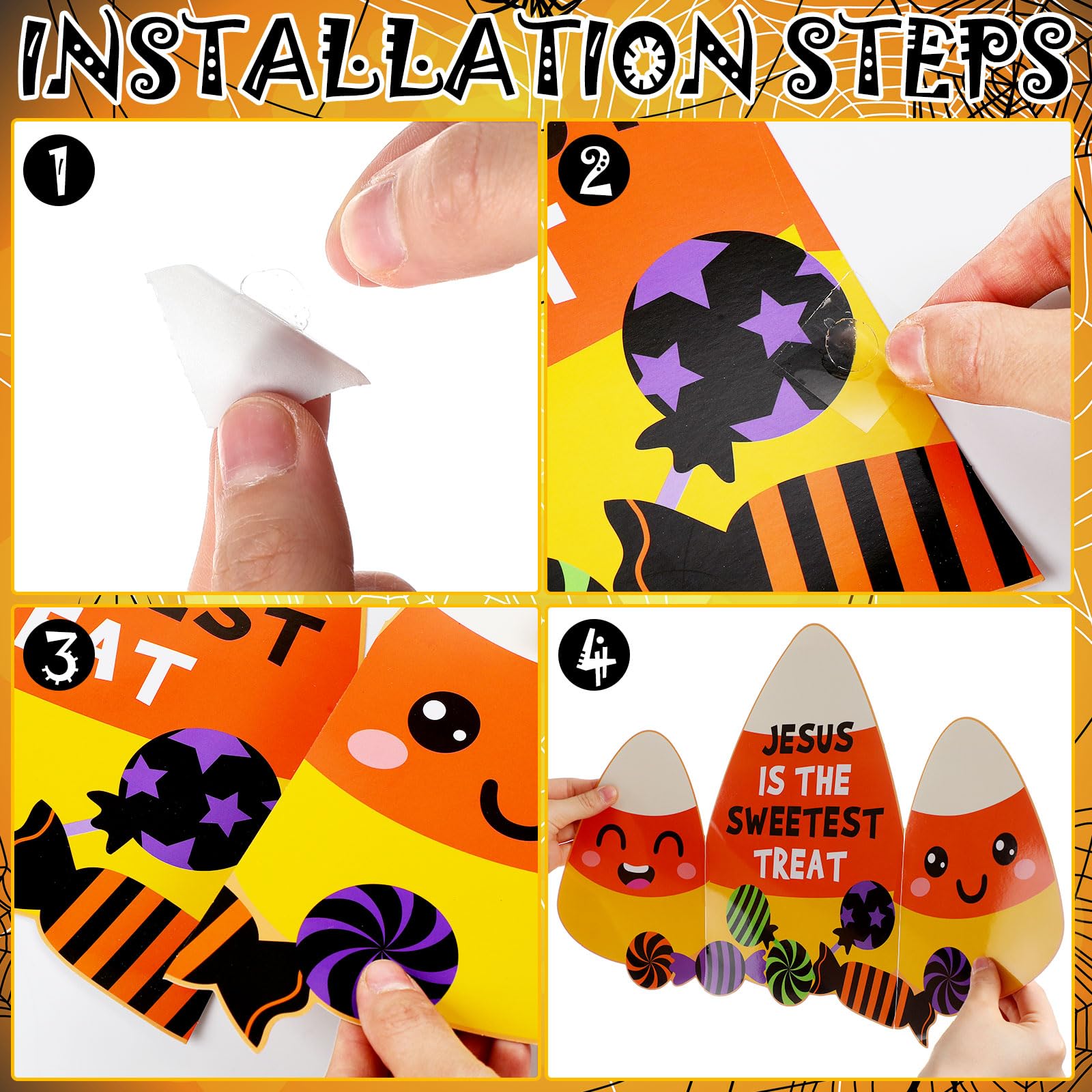 Snapklik.com : 36 Pcs Halloween Trunk Or Treat Car Decorations Kit ...