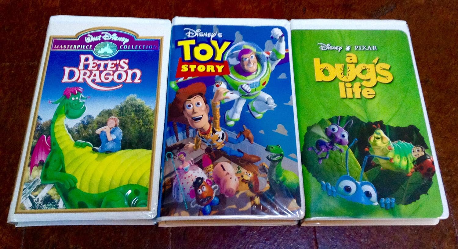 Amazon.com: Bundle of 3 Disney VHS Video Tapes: 1- Pete's Dragon, 2- A ...