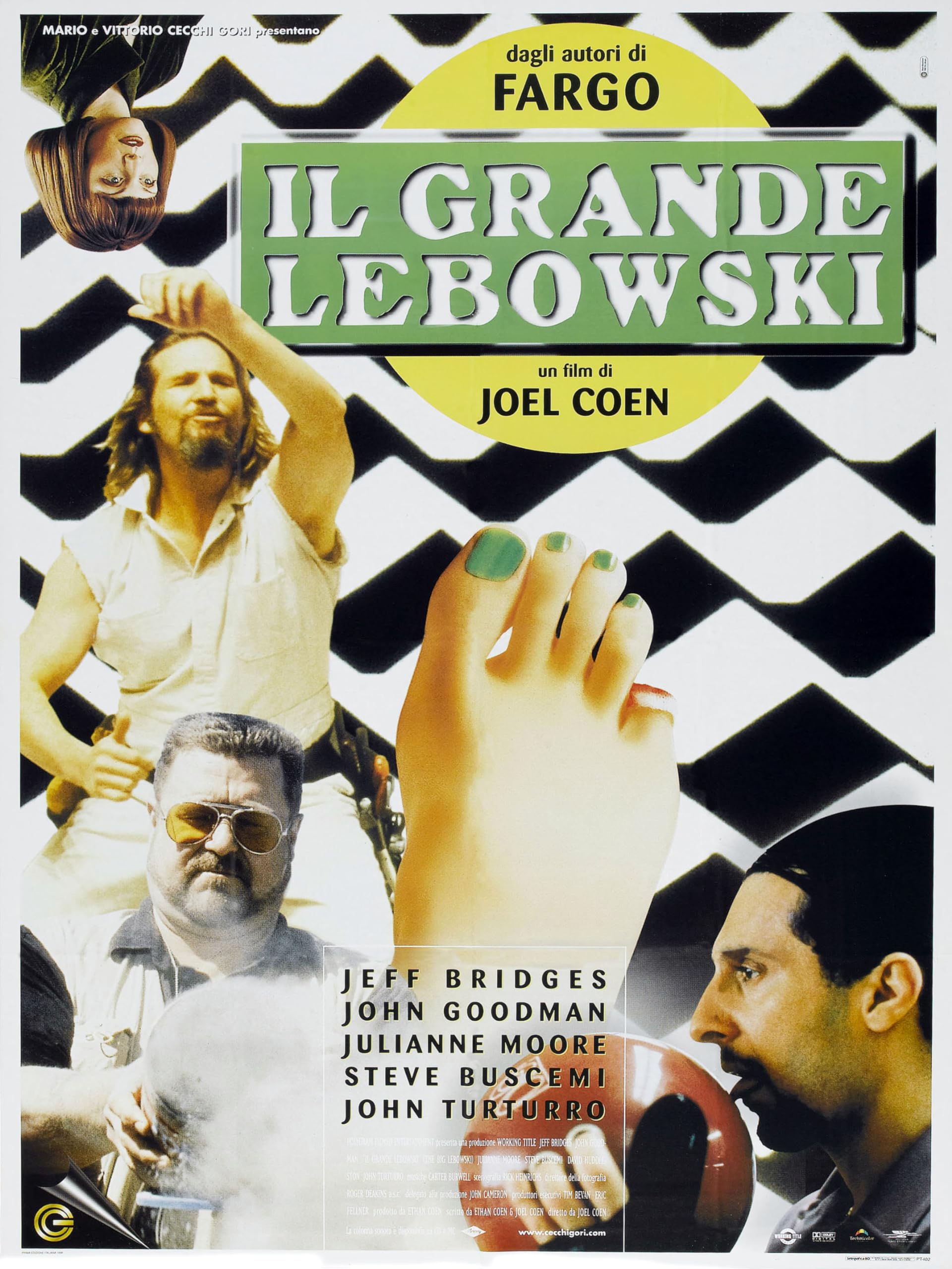 Affiche Originale De La Grande Lebowski The Big Lebowski Posters