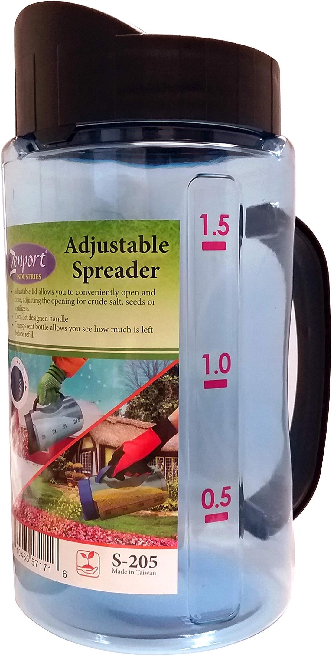 Amazon.com : Bosmere W105 Salt Shaker for Pathways and Steps, Green ...