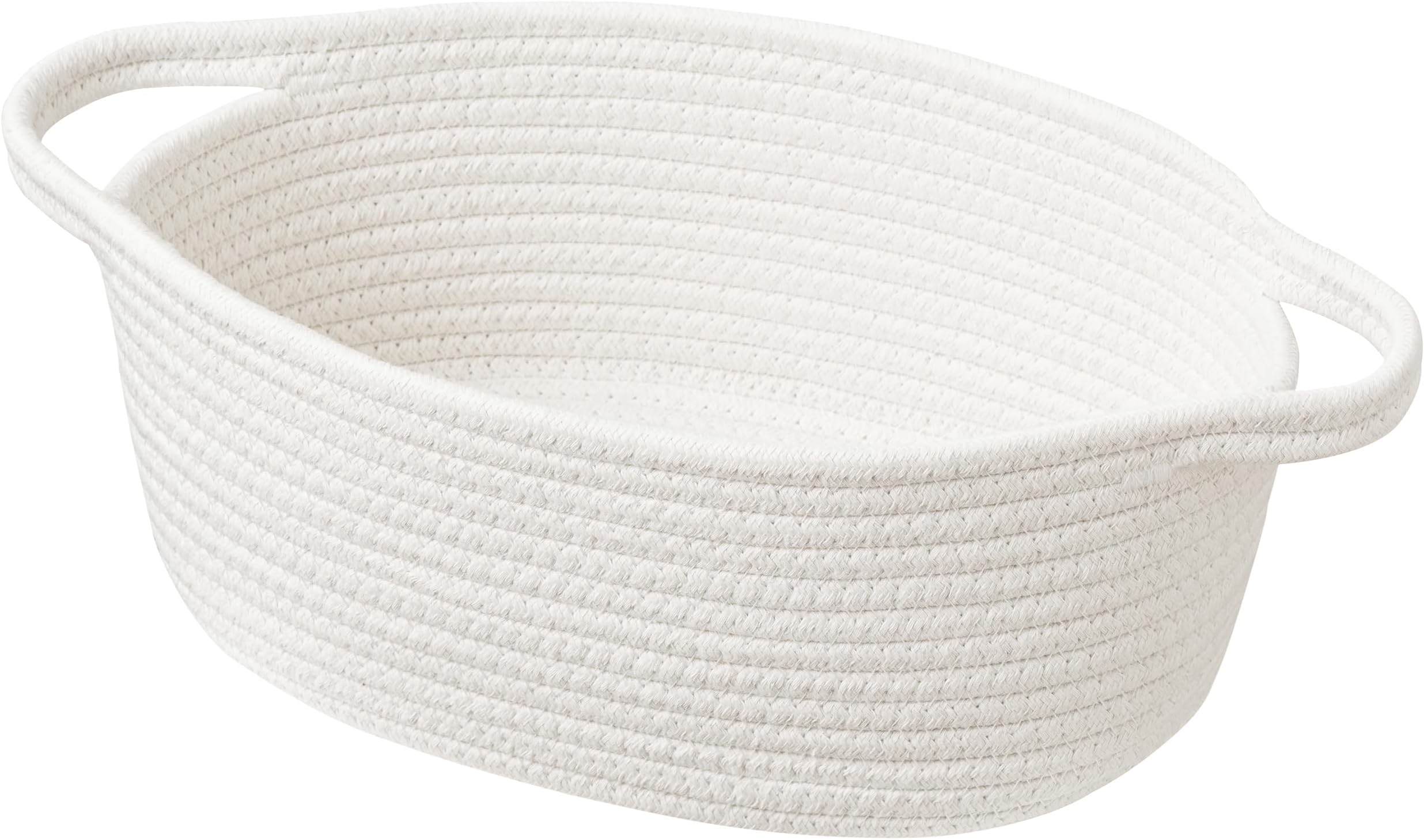 Amazon.com: UBBCARE Small Woven Basket for Gifts, Cotton Rope Storage ...