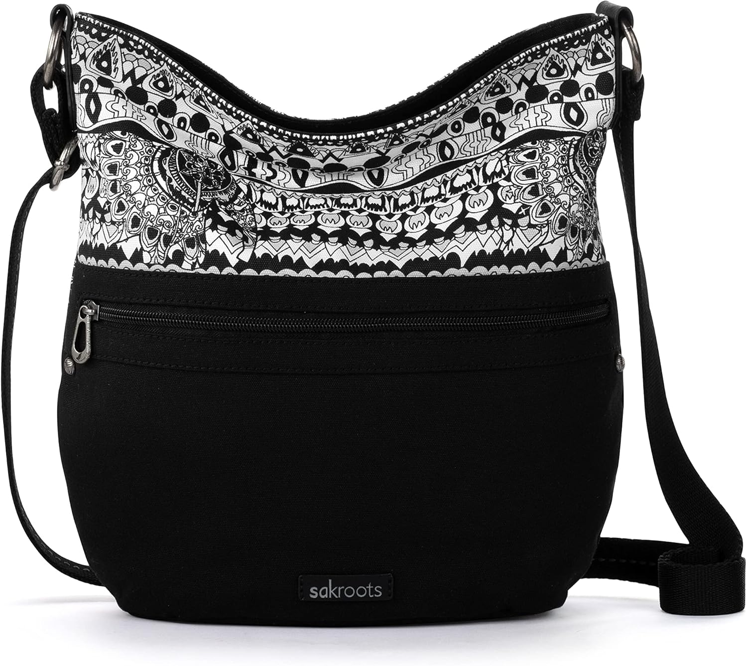 Sakroots Women's Artist Circle, B&W One World: Handbags: Amazon.com