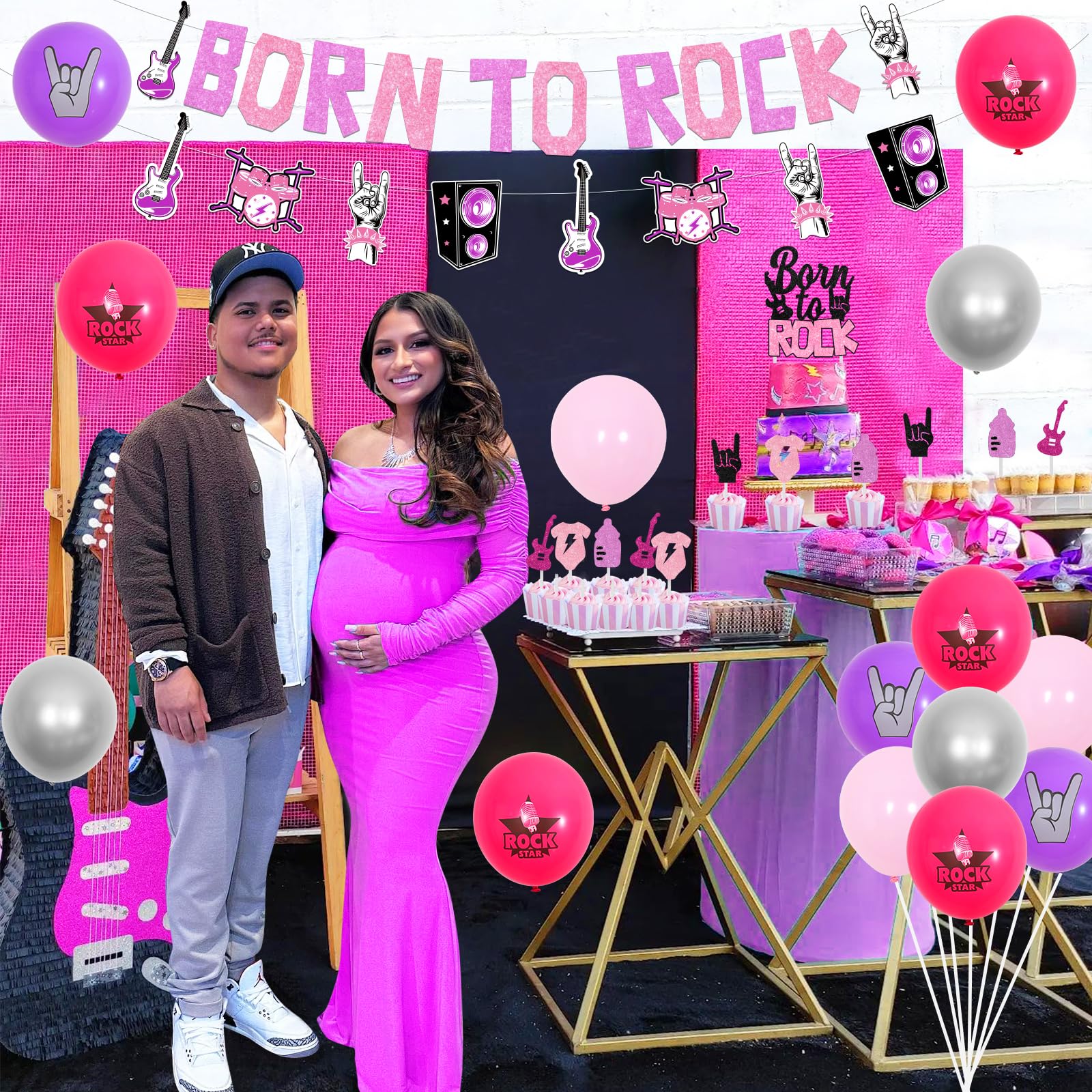Rock And Roll Baby Shower