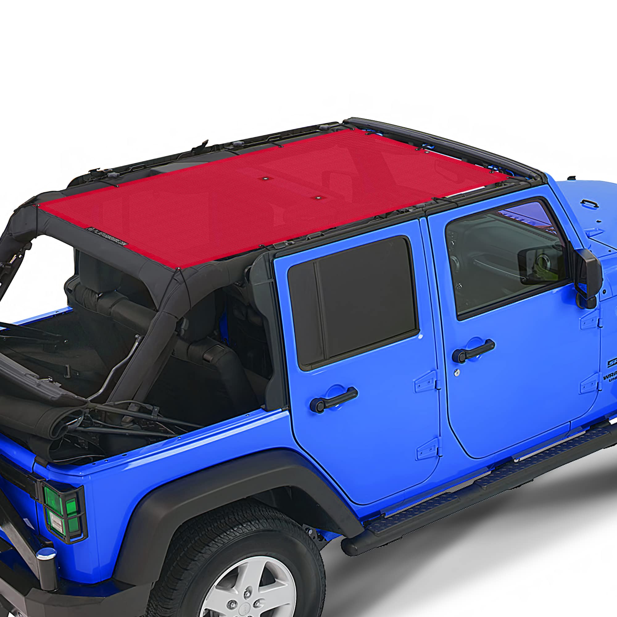 Alien Sunshade Jeep Wrangler JKU (2007-2018) – Full Length Mesh Sun ...