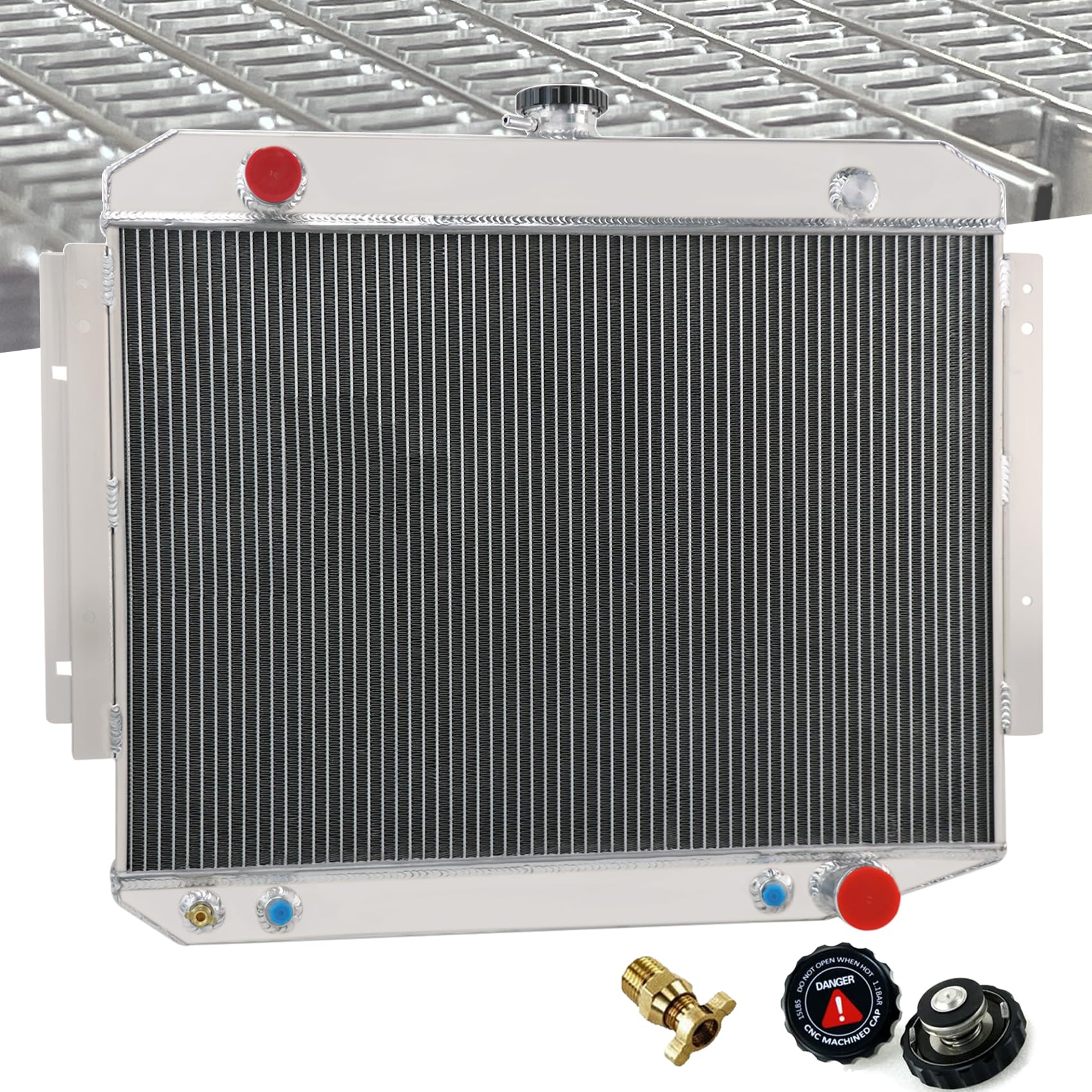 Amazon.com: RAD889 CU889 Aluminum Radiator Compatible with 1971-1979 ...