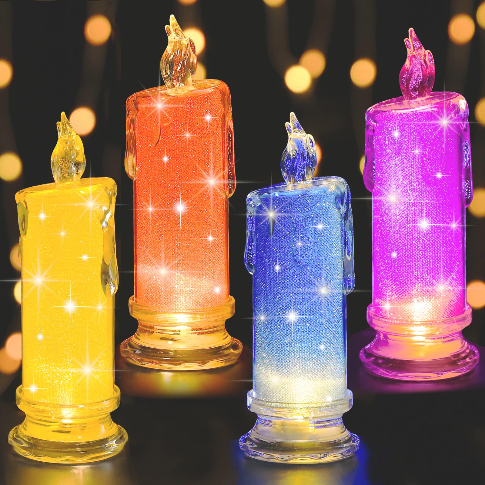 Led Candles Pillar Fake Candles, flameless Candles Battery Operated ...
