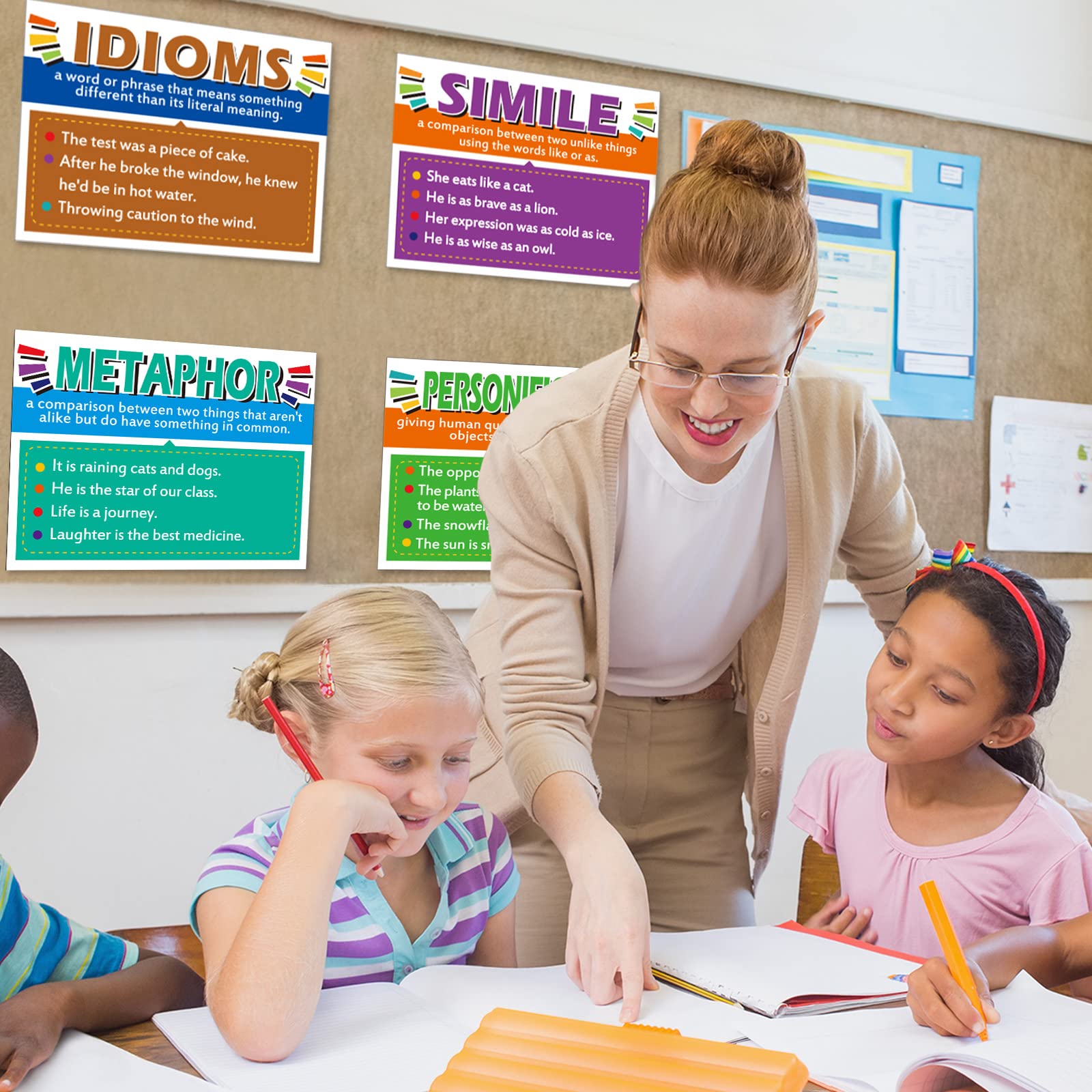 Snapklik.com : 10-Piece Figures Of Speech Posters, Educational Posters ...