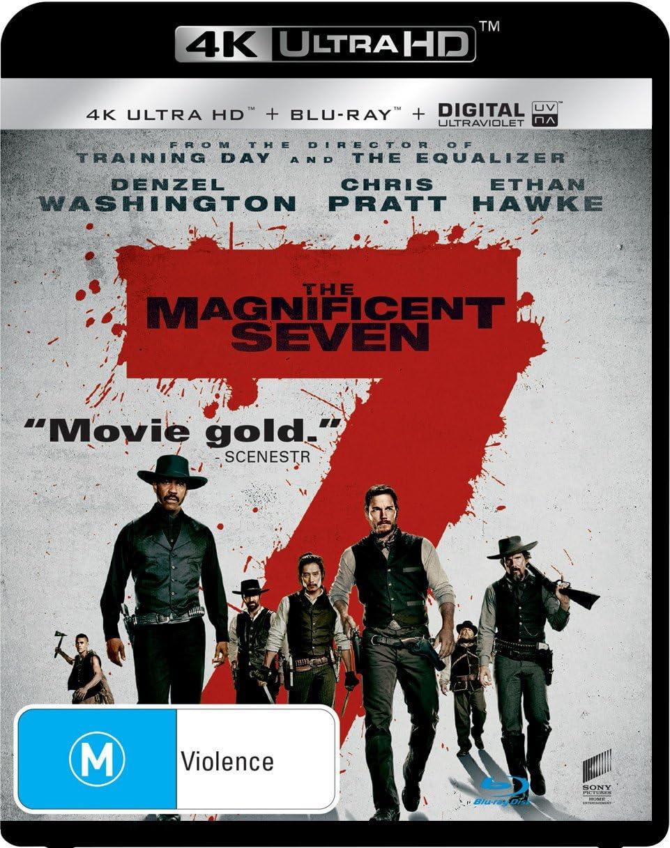 The Magnificent Seven (4K UHD/Blu-ray/UV): Amazon.co.uk: denzel ...