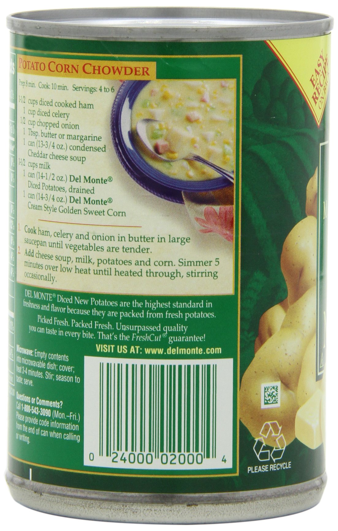 Diced Potatoes In Can