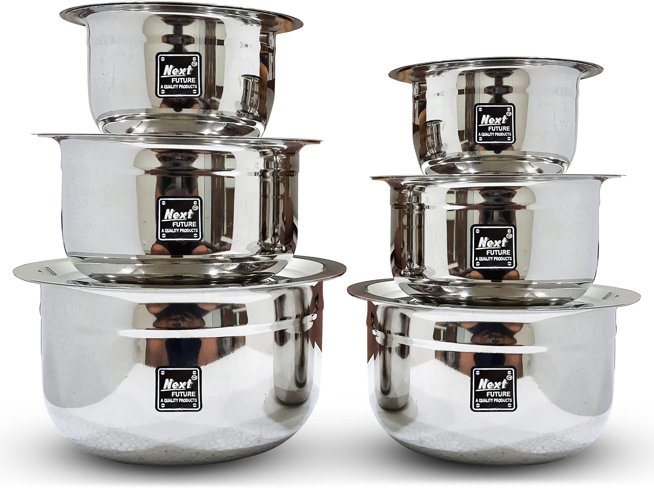 Buy Next Future, 2 Litre, Premium Heavy Weight Stainless Steel Milk ...