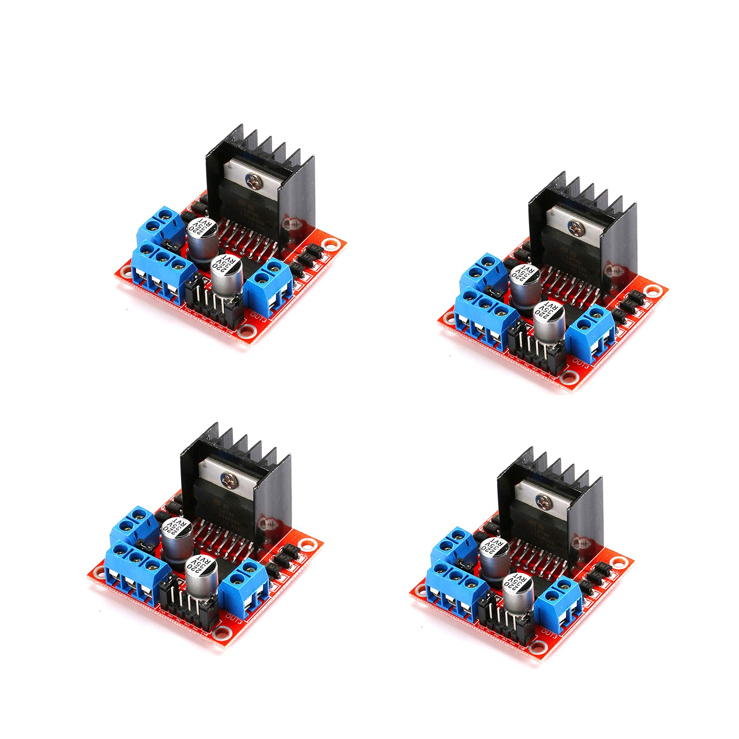 Buy L298N Motor Driver Controller Board Module Stepper Motor DC Dual H ...
