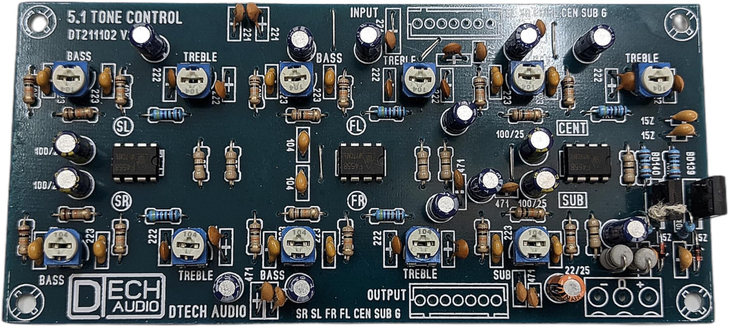 Dtech Audio 5.1 Tone Control : Amazon.in: Electronics