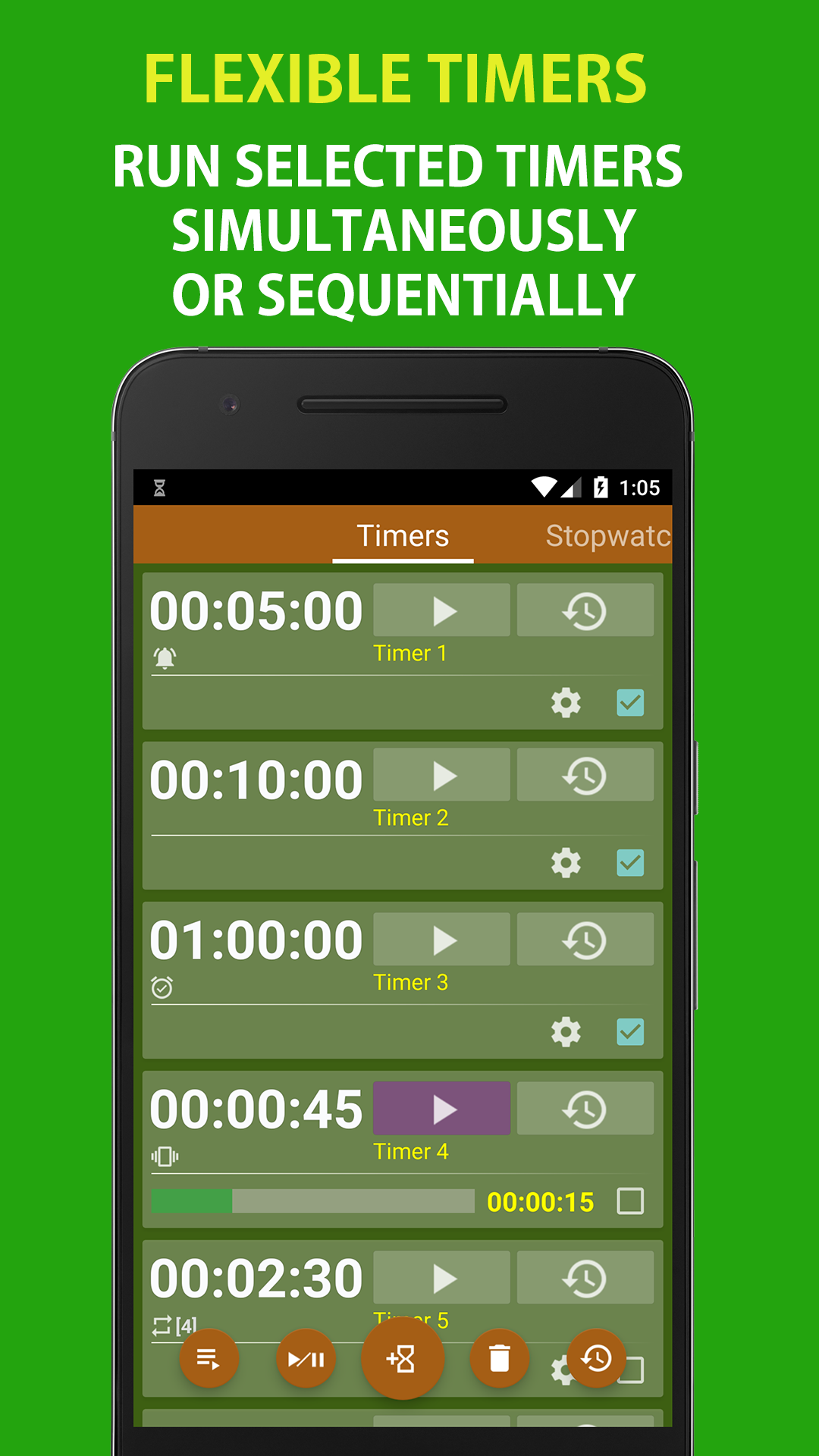 Multi Timer and Stopwatch - App on Amazon Appstore