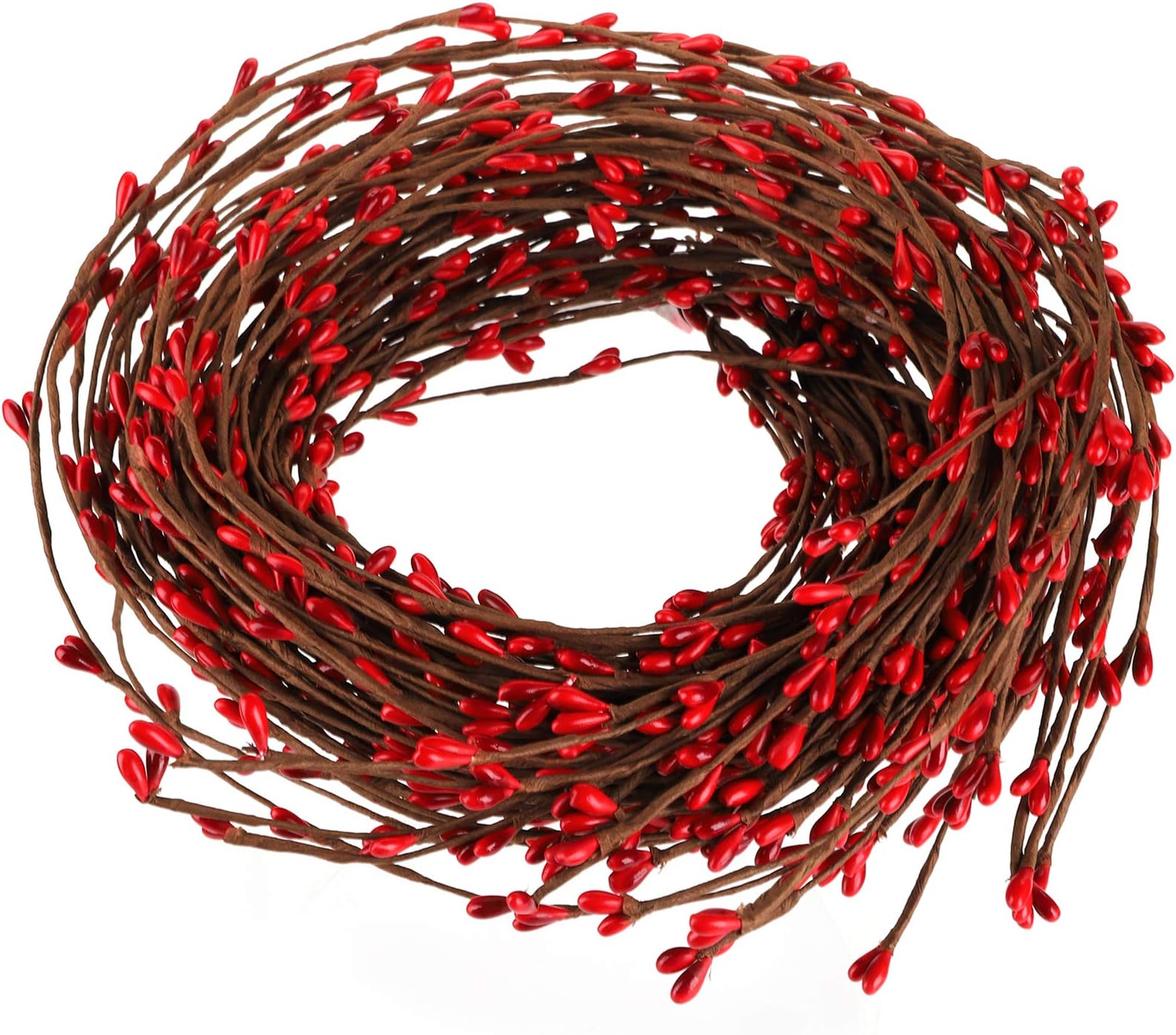 Amazon.com: CWI Gifts Pip Berry String Garland, 18-Feet, Old Gold ...