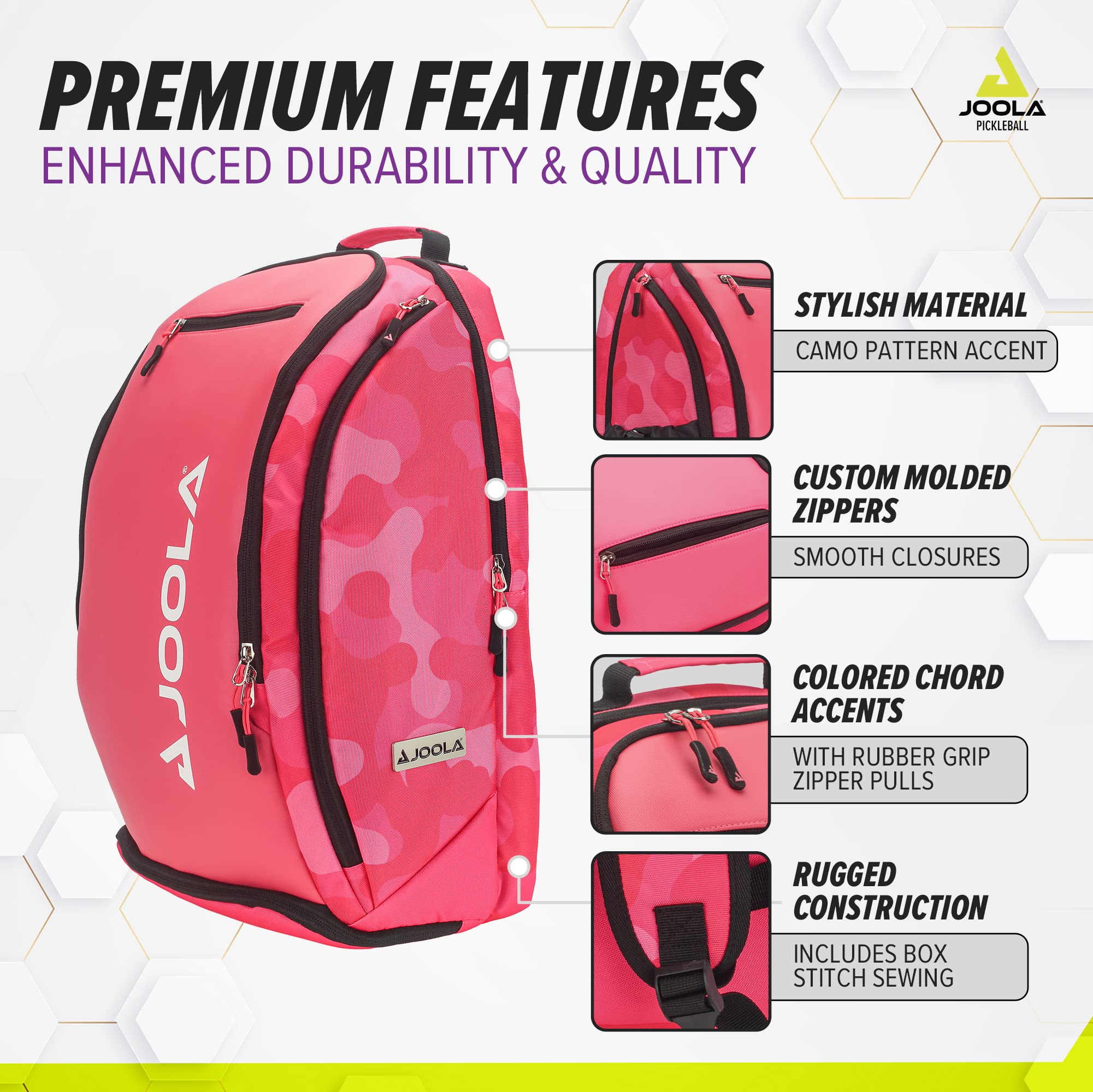 Snapklik.com : JOOLA Pickleball Bag - Vision II Deluxe Pickleball ...