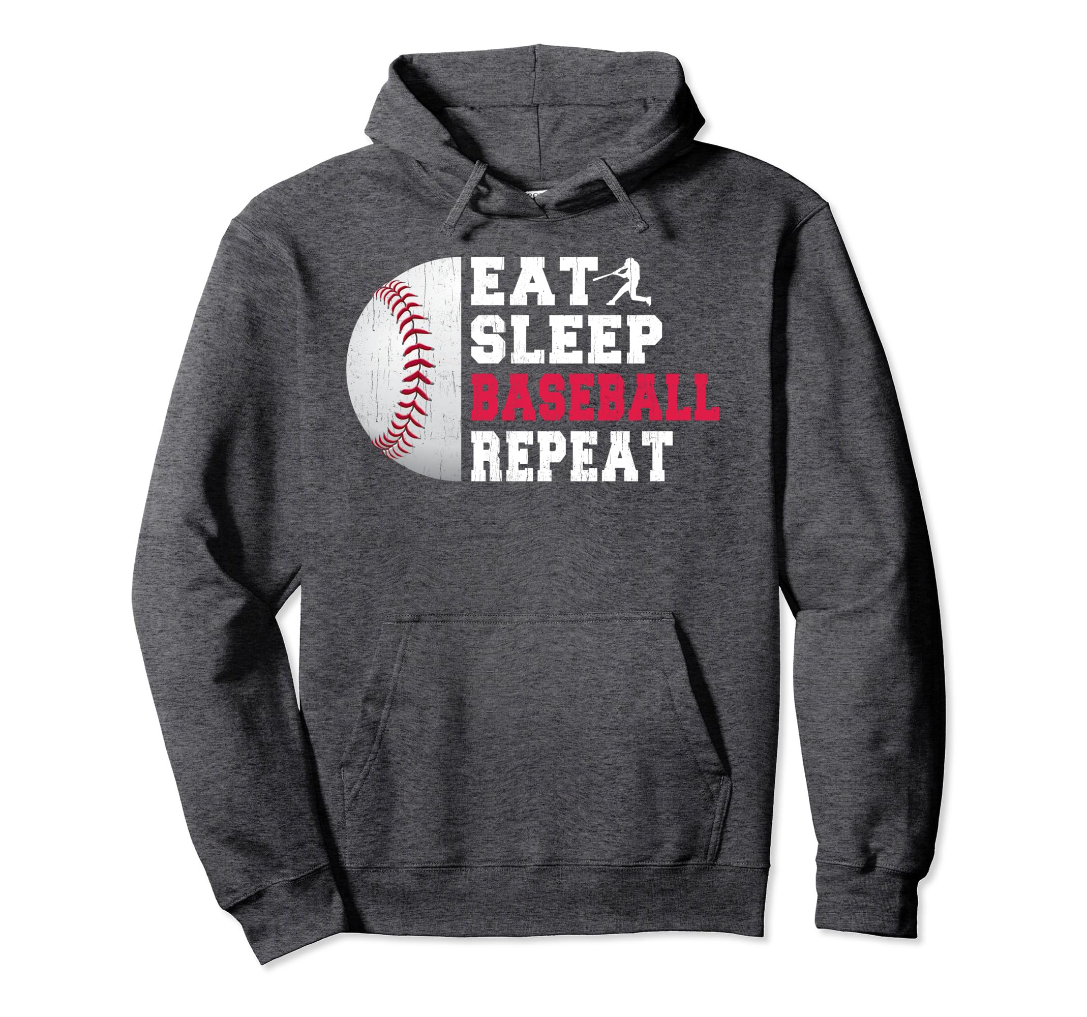 Amazon.com: Eat Sleep Baseball Repeat Funny Baseball Players Boys Youth ...