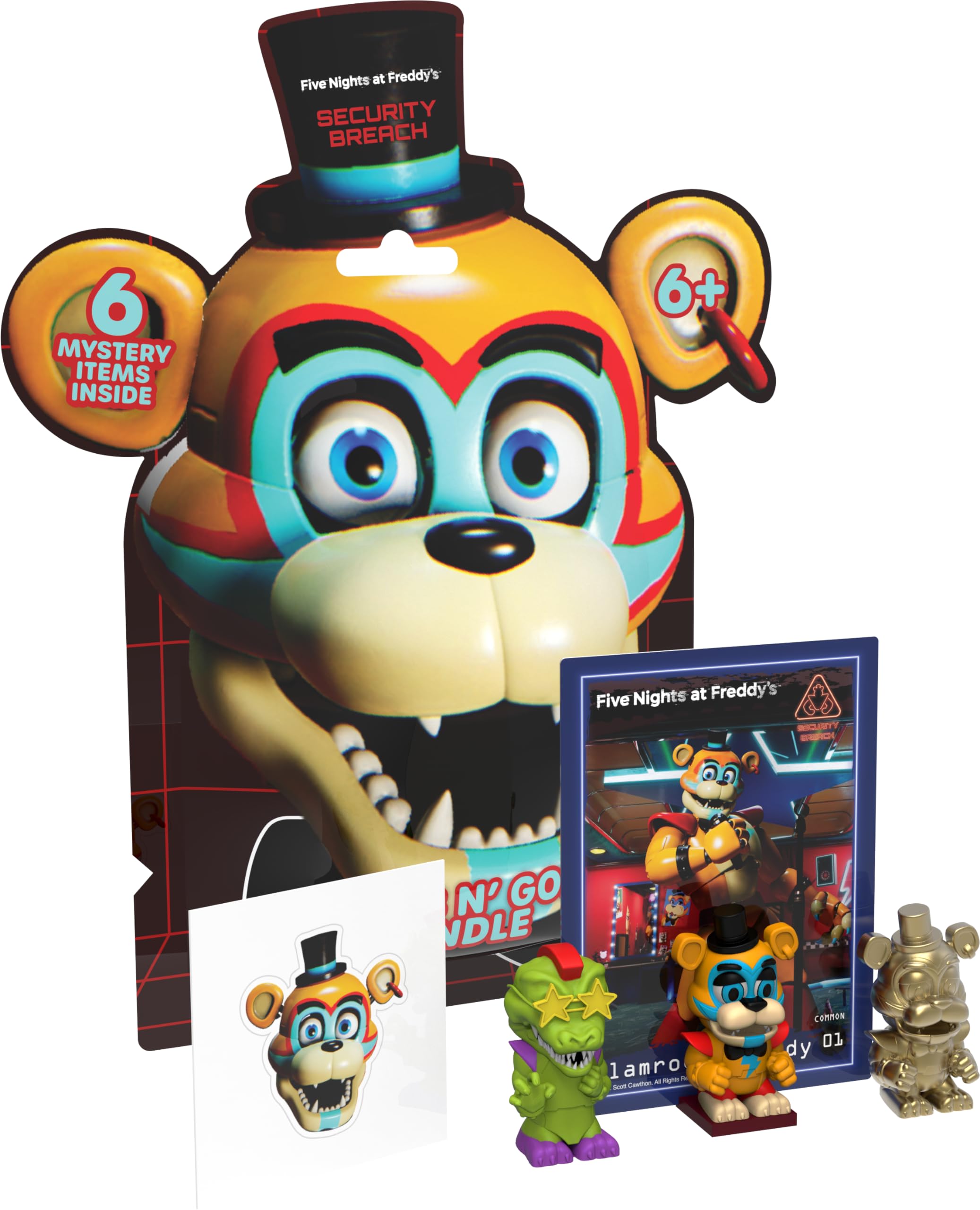 Five Nights at Freddies - Security Breach - Action Set Surprise Bundle ...