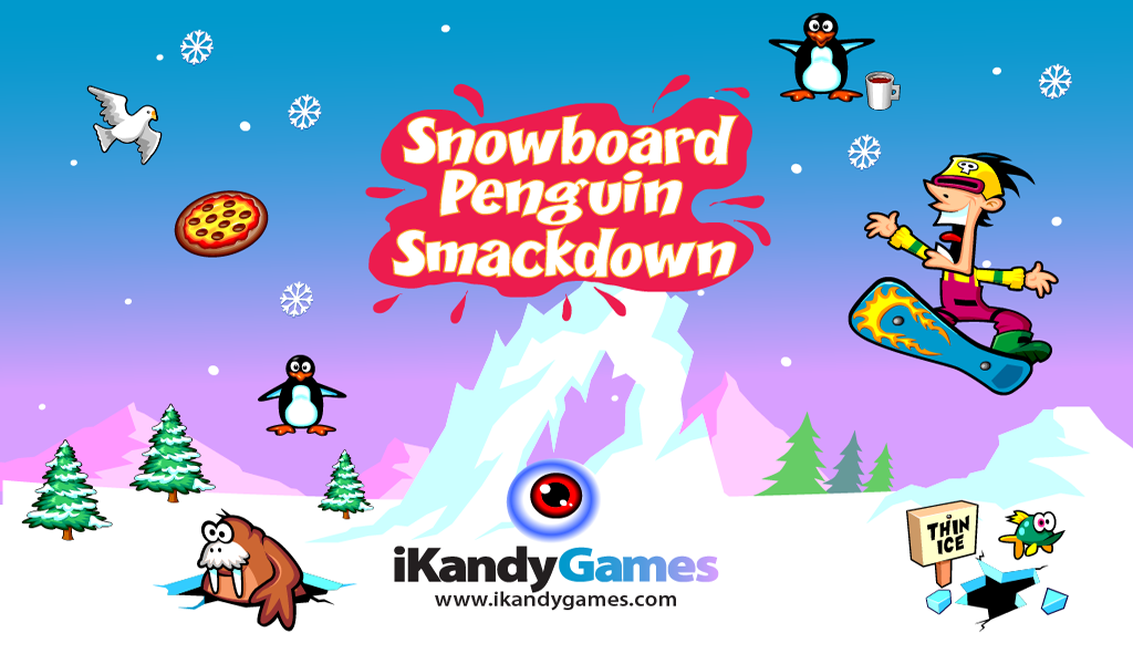 Snowboard Penguin Smackdown - App on Amazon Appstore