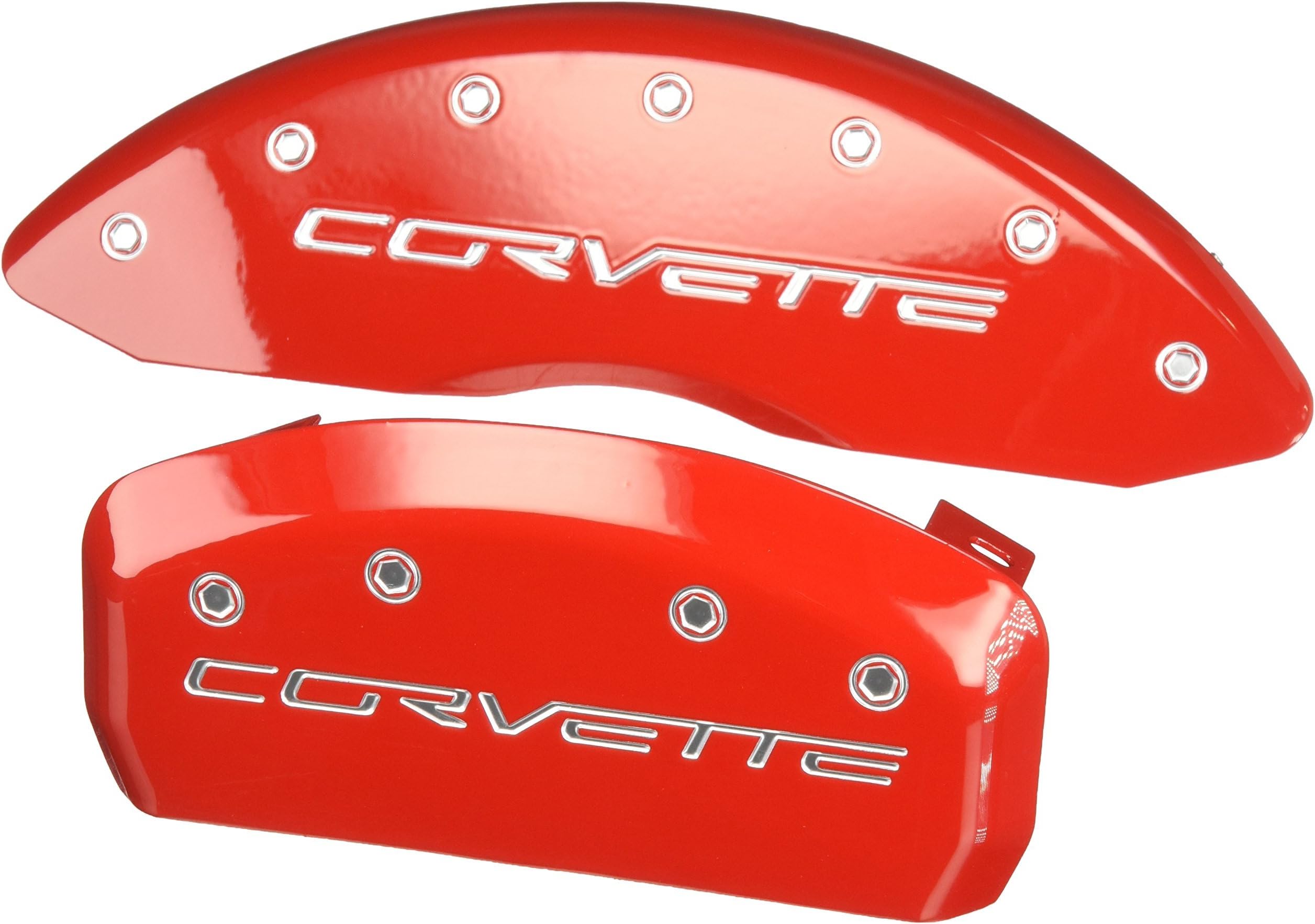 Amazon.com: MGP Caliper Covers - Brake Caliper Covers 2005-2013 ...