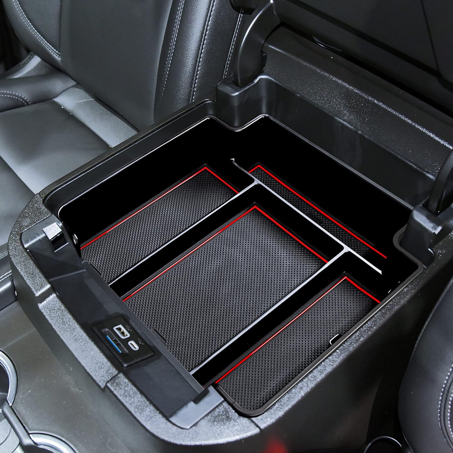 Amazon.com: SENSHINE Center Console Organizer Tray for Chevy Tahoe ...