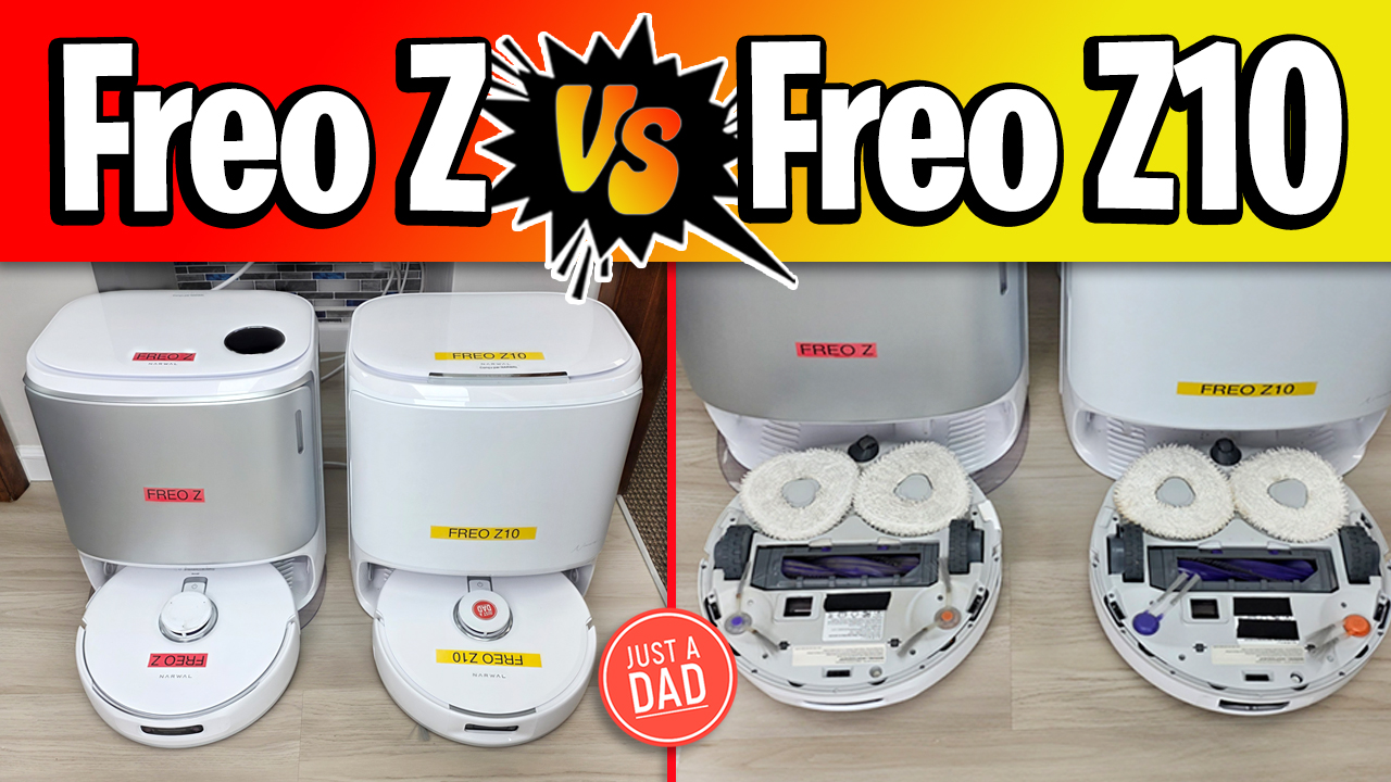 Watch NARWAL Freo Z Ultra vs Freo Z10 Robot Vac/Mop COMPARISON on ...