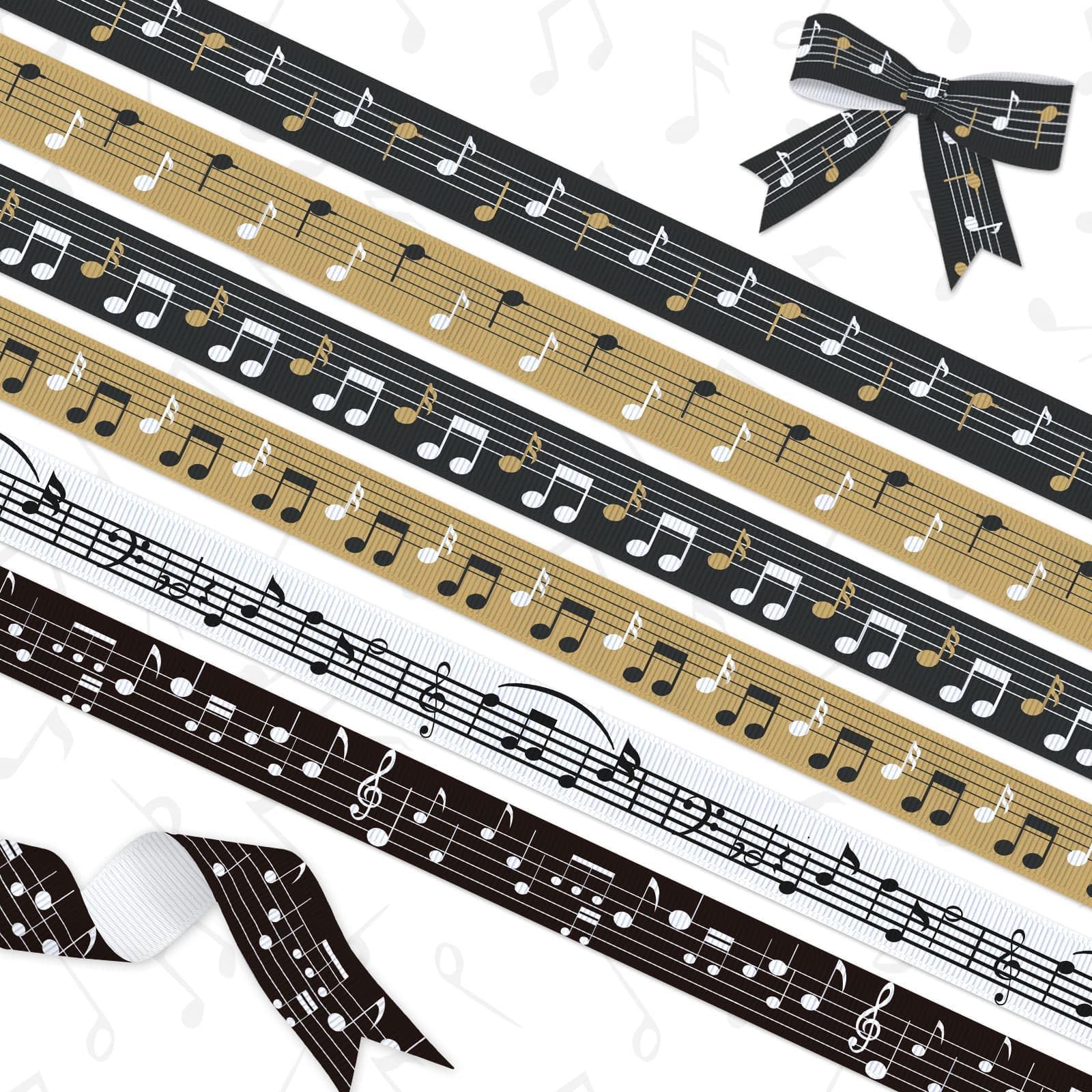 Amazon.com: 72 Feet Colorful Musical Notes Bulletin Board Borders for ...