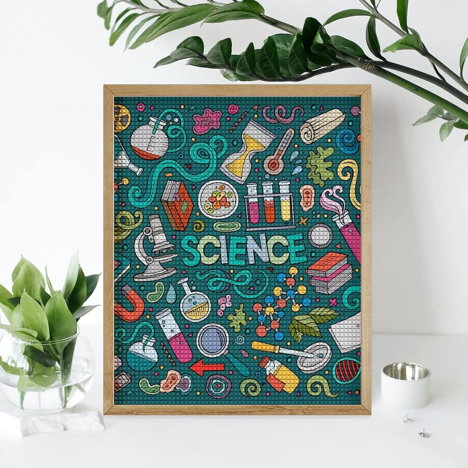 Physics Biochemistry Science DIY 5D Diamond Painting by Number Kits ...