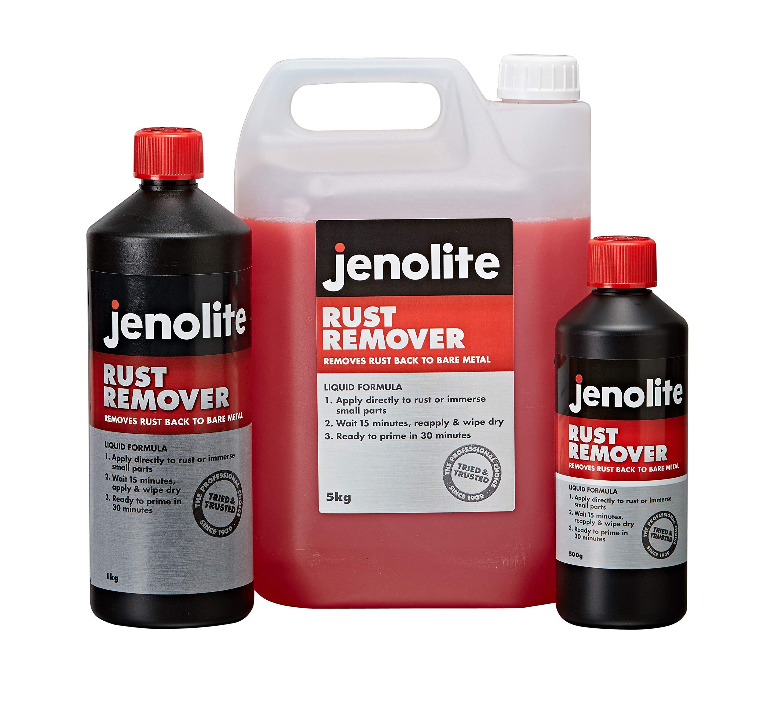 JENOLITE Original Rust Remover Liquid - Rust Treatment - Removes Rust ...