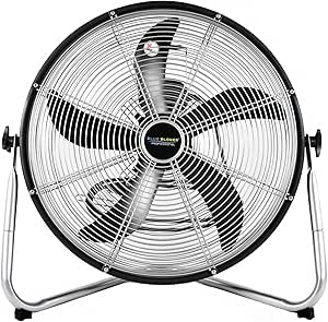 Amazon.com: Blue Blower 20 Inch 4800 CFM, 3 Speed, Adjustable Tilt ...