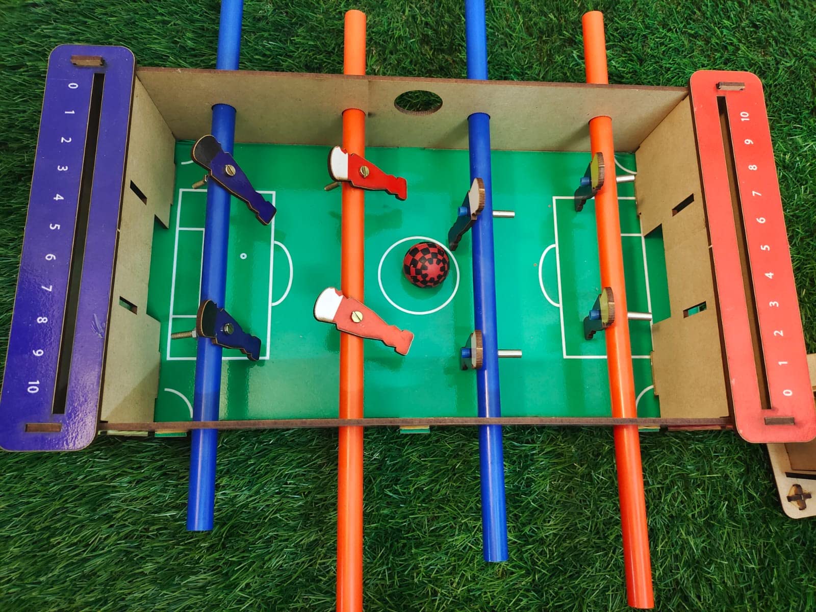 Buy EQIQ Think Labs DIY Mid-Sized Foosball Mini Football Table Soccer ...