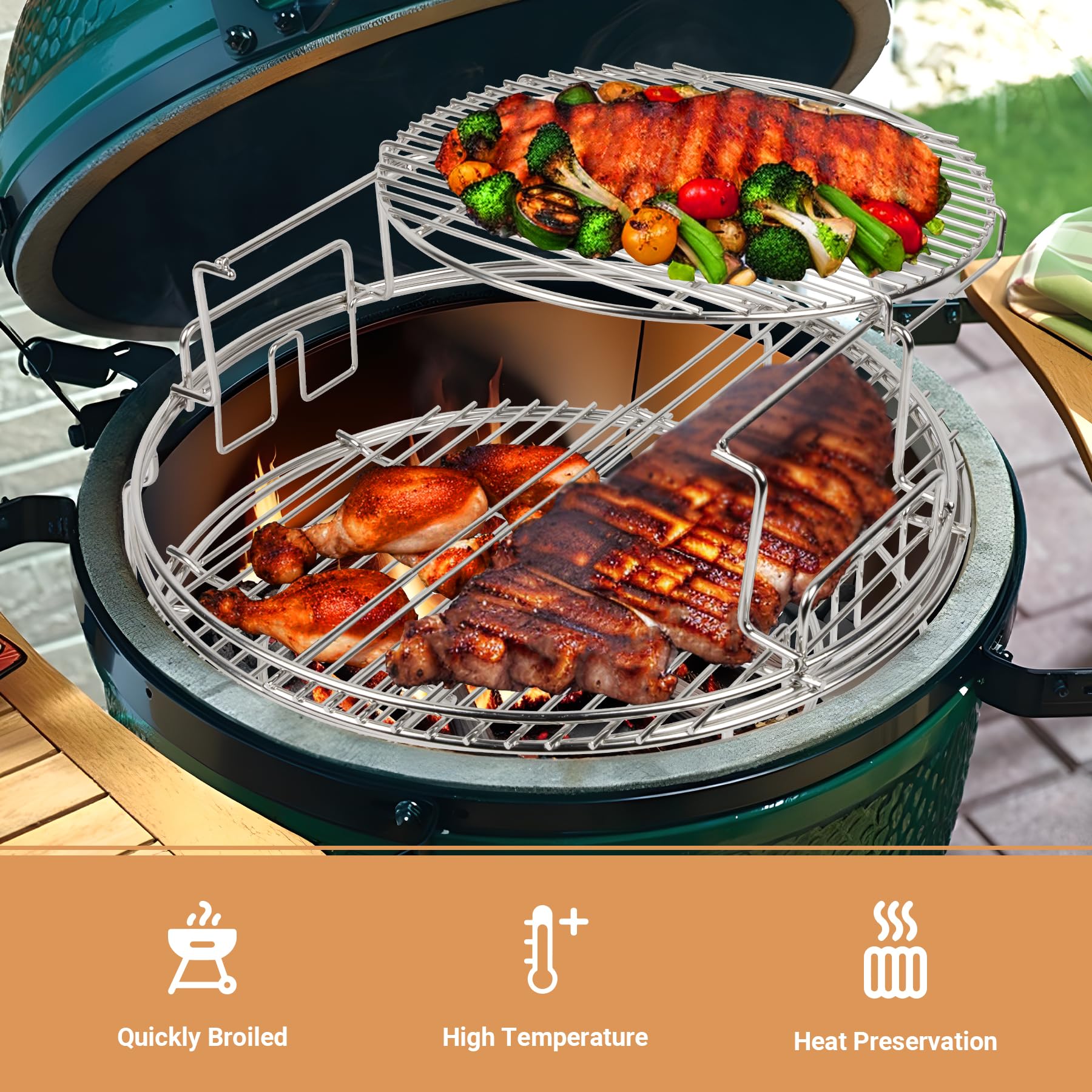 Snapklik.com : Toriexon Eggspander Rack Replacement Kit For 18" Large ...