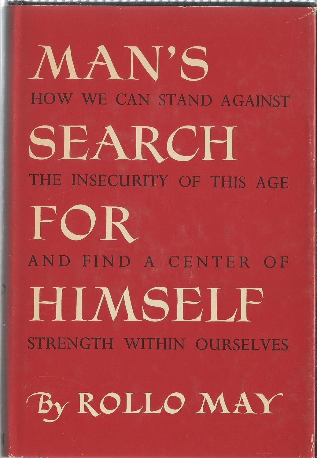 Amazon | Man's Search for Himself | May, Rollo | Personality