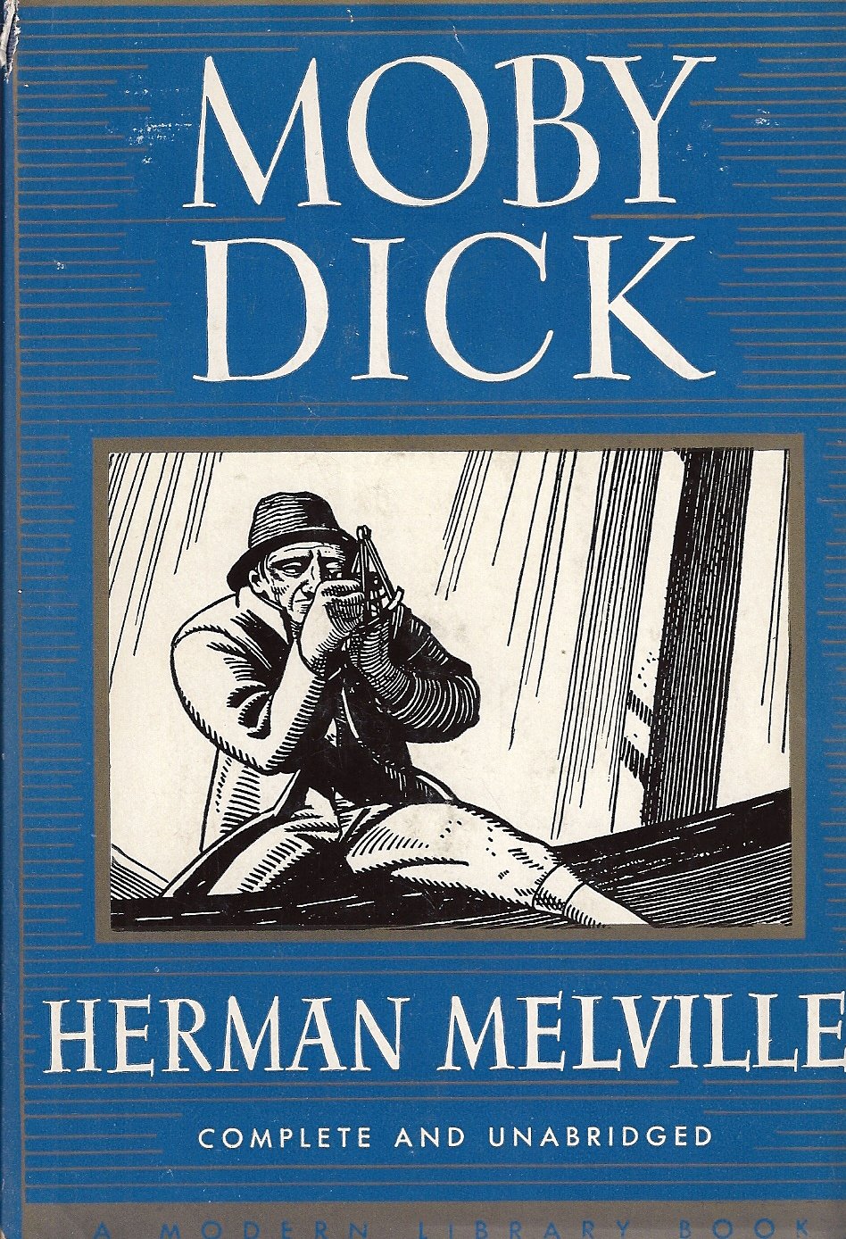 Moby Dick, or, The whale (Modern Library No. 119): Herman Melville ...