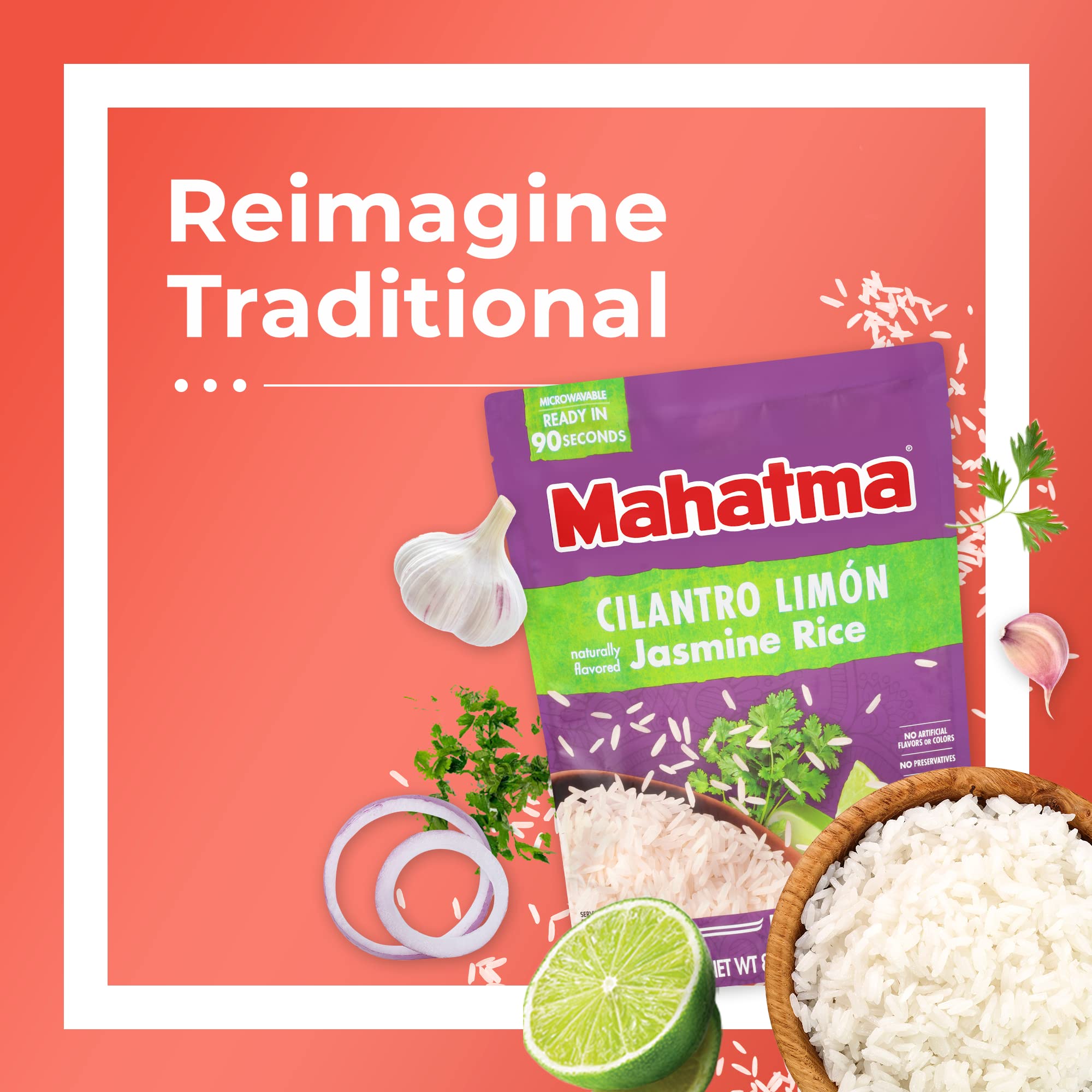 Snapklik.com : Mahatma Ready To Heat Cilantro LimonFlavored Jasmine ...