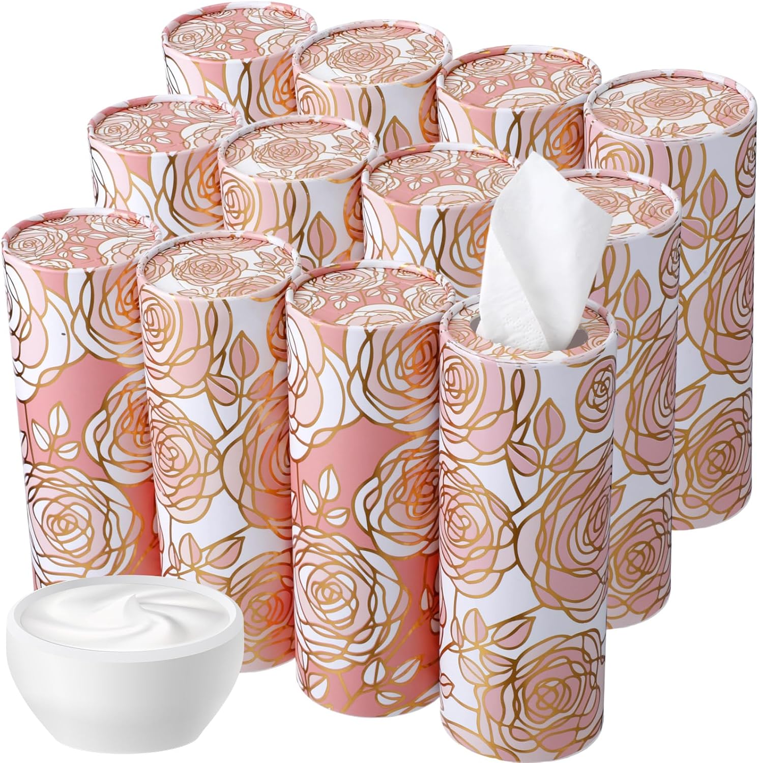 Amazon.com: Didaey 12 Pcs Car Tissue Holder with Car Tissues with ...