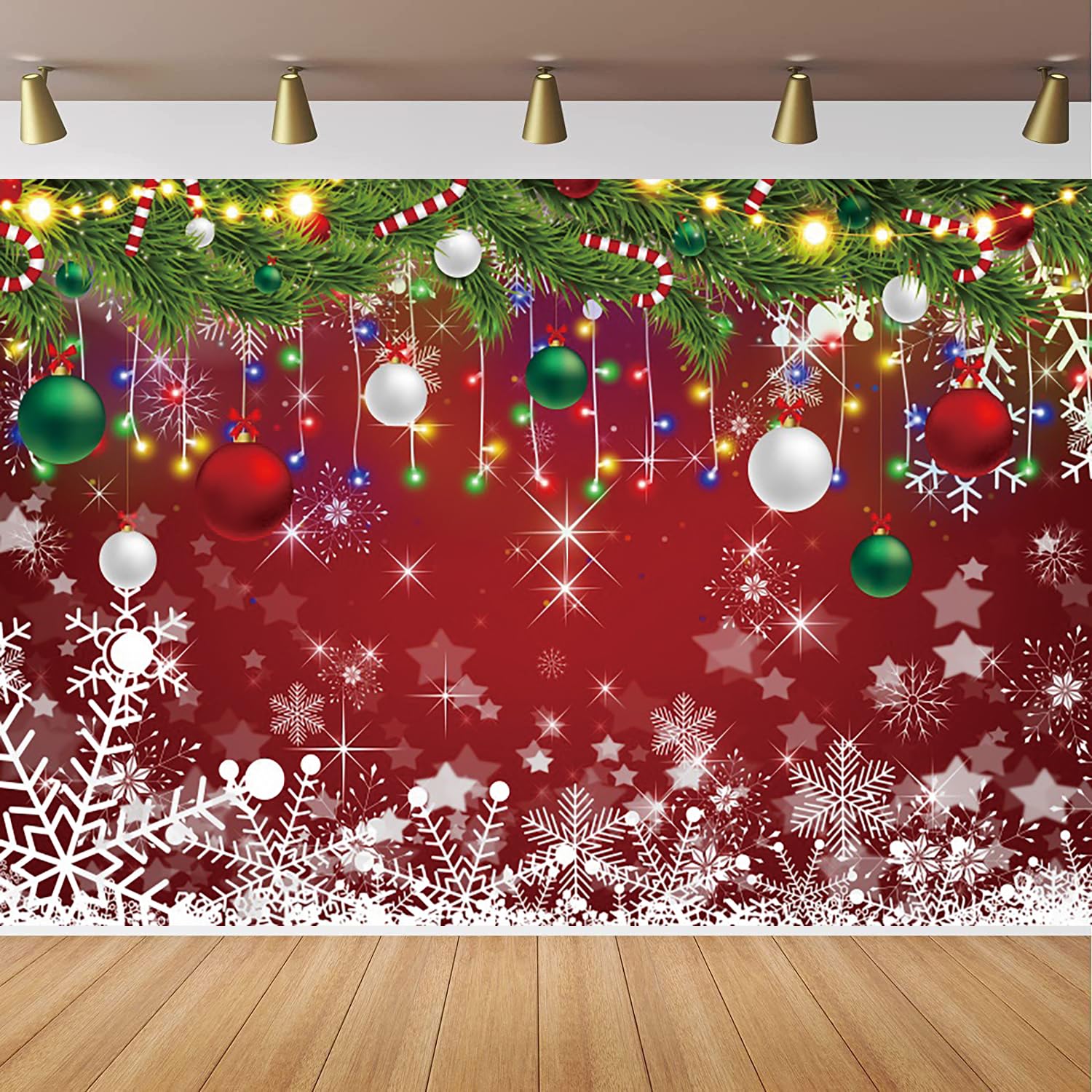 Red And Green Holiday Backgrounds