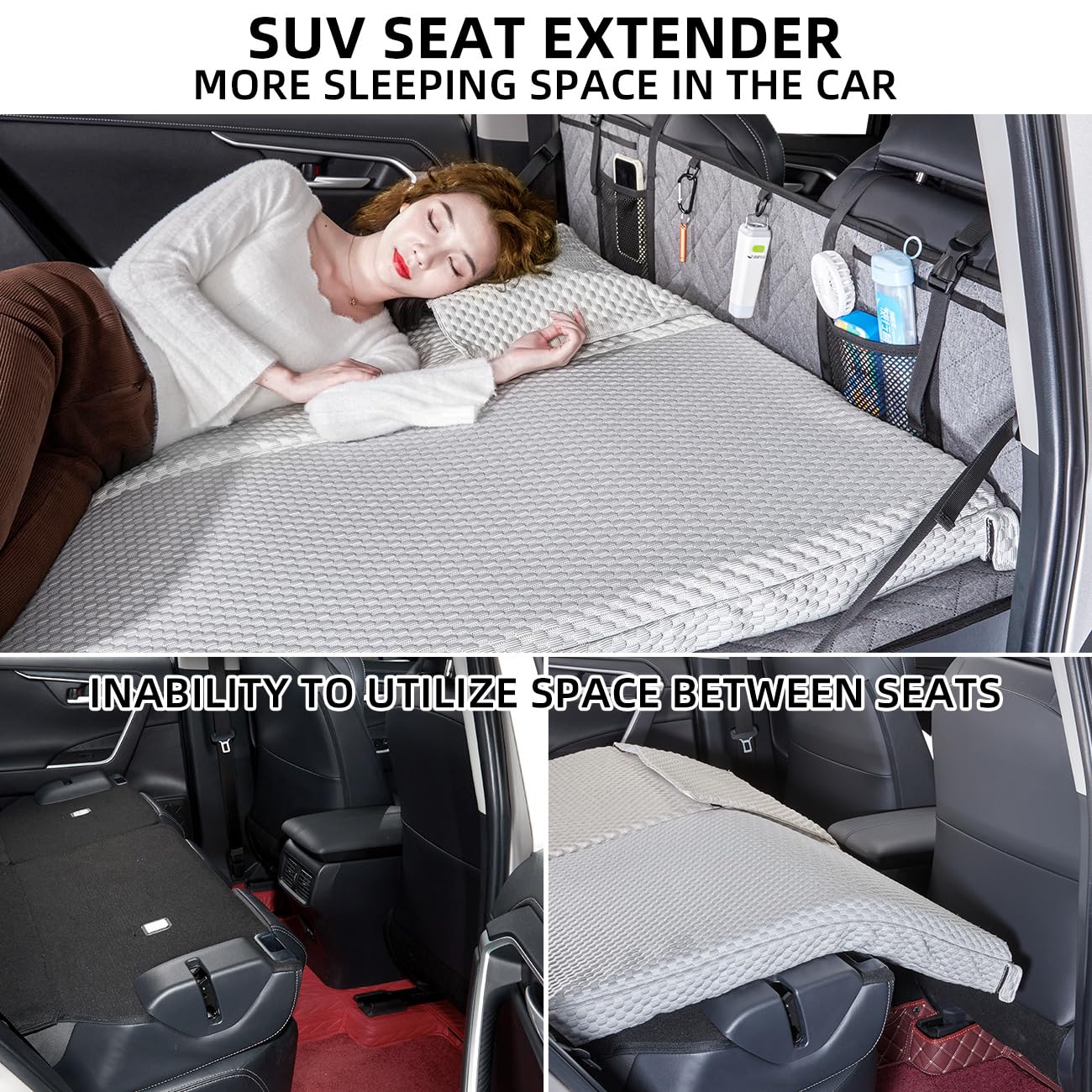 Snapklik.com : SUV Back Seat Extender,SUV Air Mattress,Non Inflatable ...